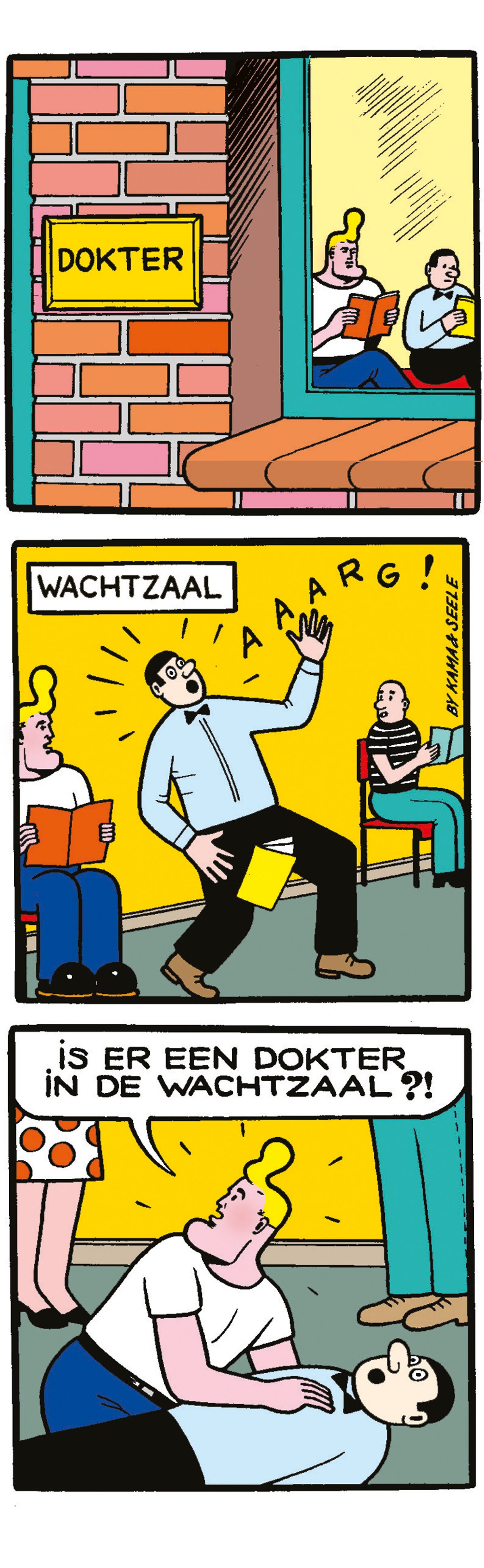 Cowboy Henk gaat naat de dokter: ‘AAAARGH’ | Humo: The Wild Site