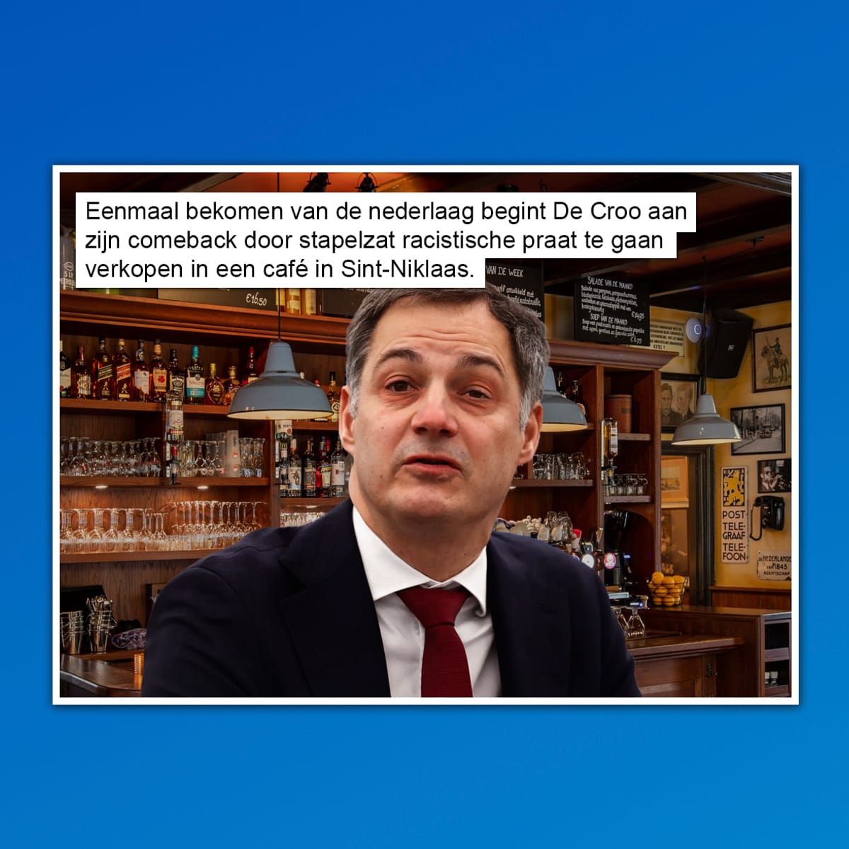 Het Gat van de Wereld over de Open Vld: ‘Na de luchtgitaar ontdekt Vincent Van Quickenborne ook ...