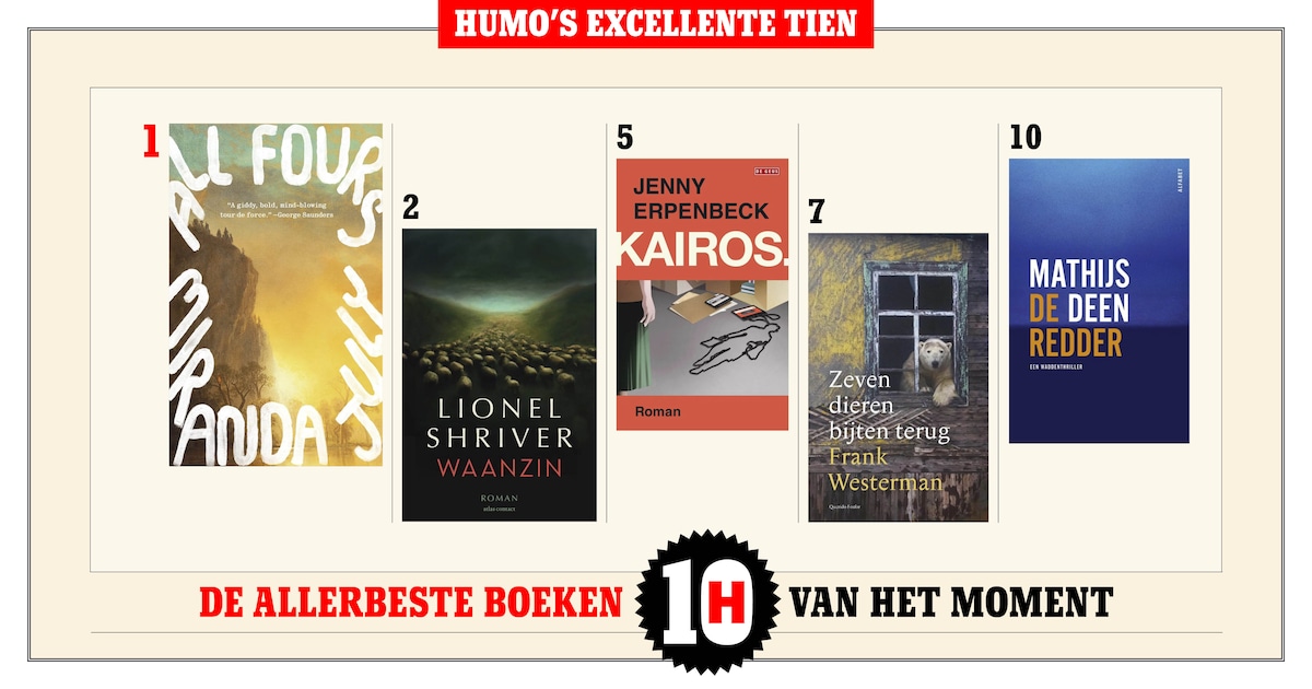 De tien beste boeken van het moment (juni 2024) | Humo: The Wild Site