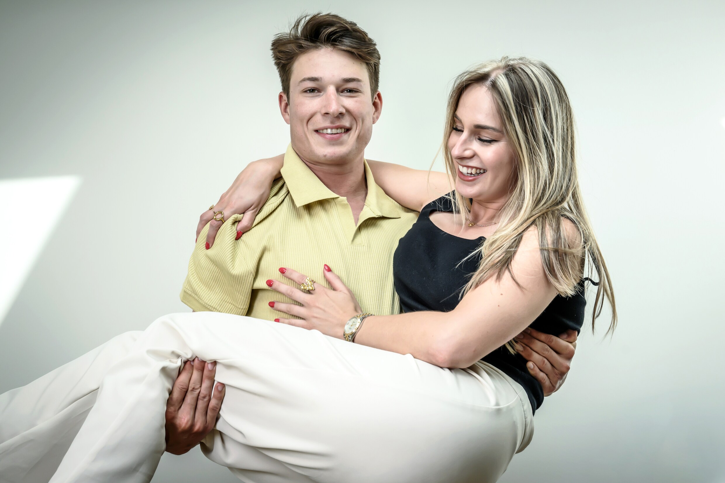 Melanie Peetermans, de vriendin van Jasper Philipsen: ‘Ik ben ook competitief, maar Jasper is ...