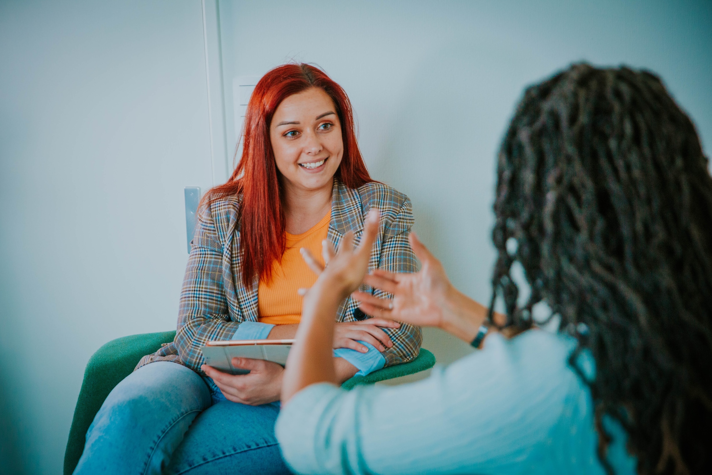 Lotte Vanwezemael: ‘Toen mijn vriend en ik bezig waren, schoot mijn beste vriendin plots wakker ...