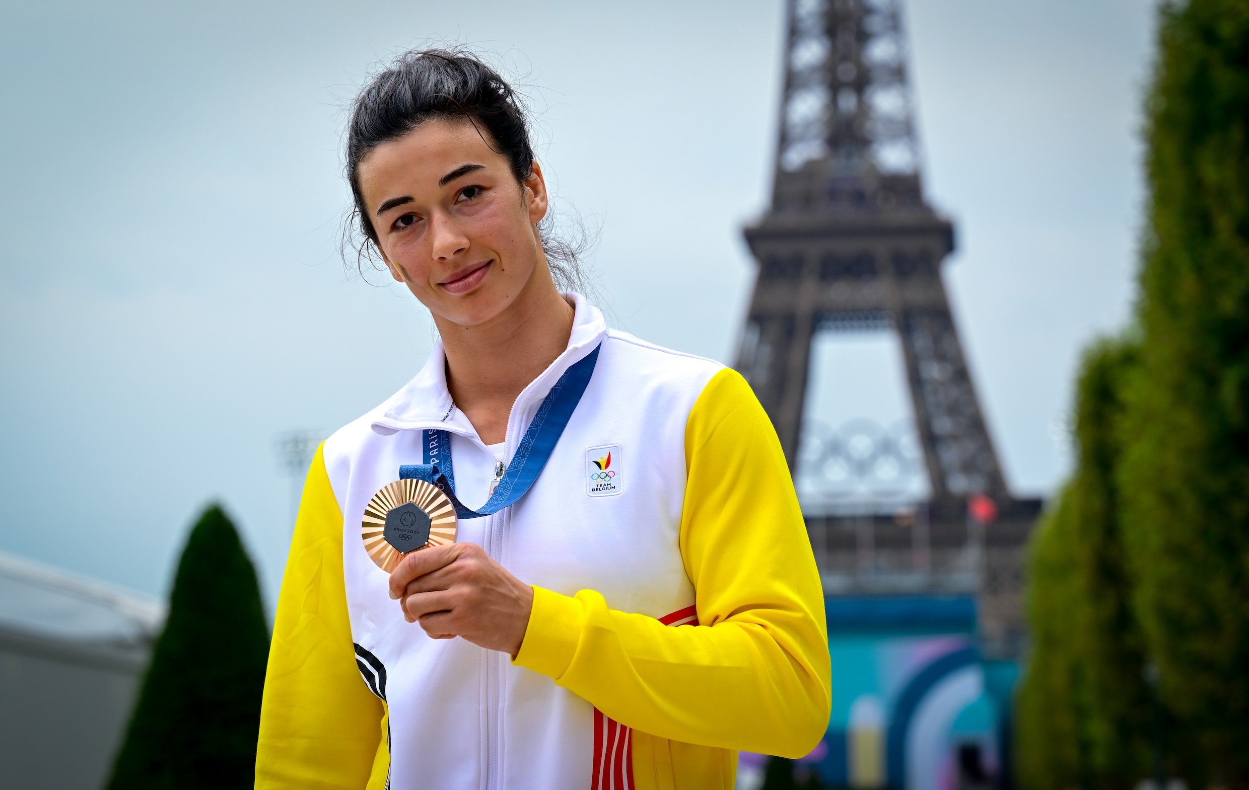 Gabriella Willems pakt brons in het judo, de liefde voor haar vriend is ...