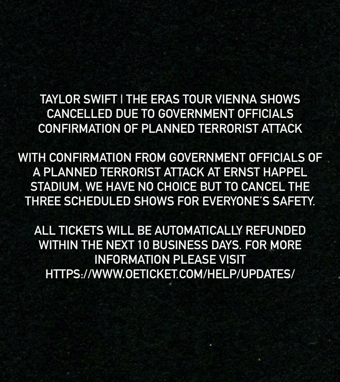 Taylor Swift treedt niet op in Wenen na arrestatie IS-extremisten: ‘We ...