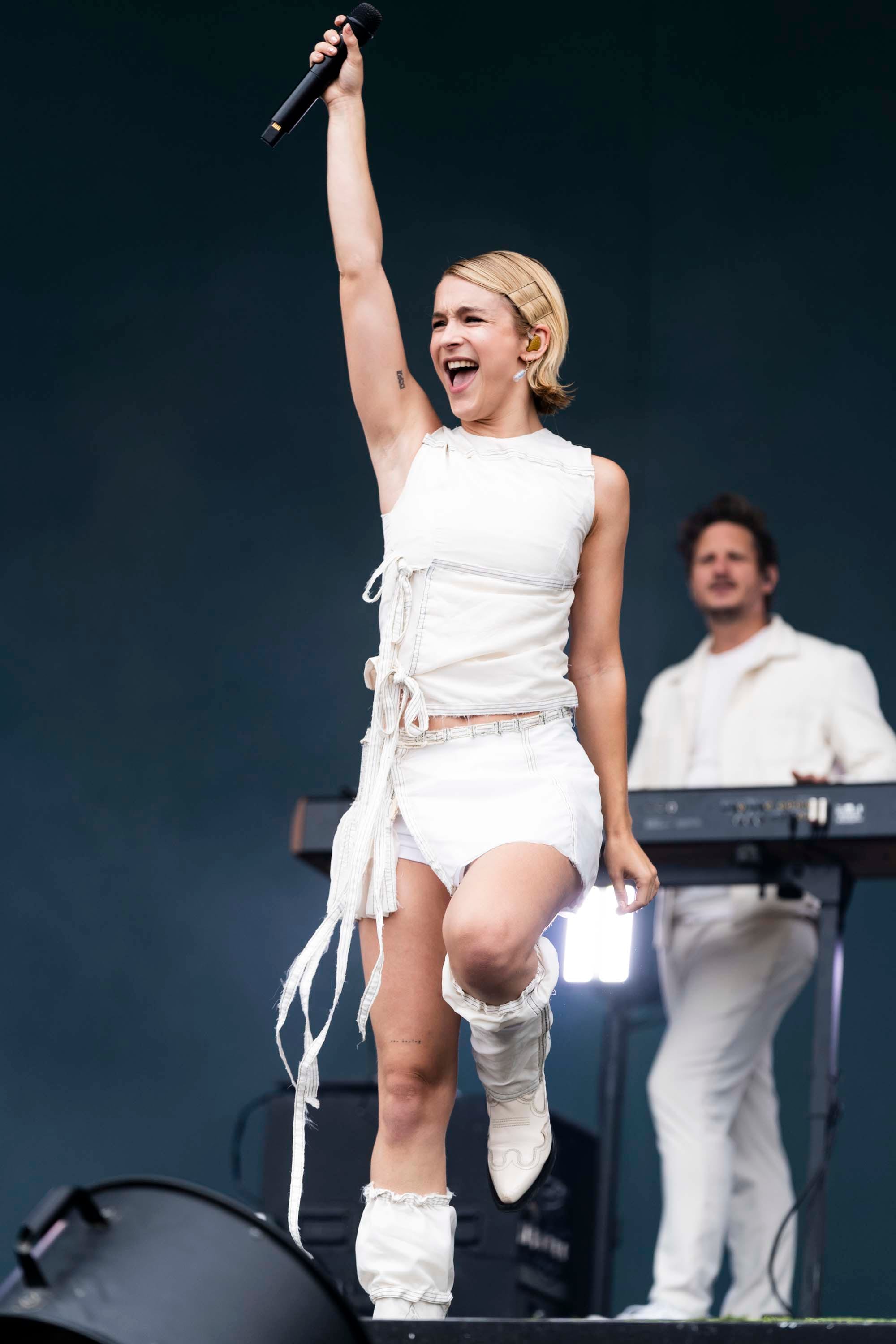 Alles aan het optreden van Pommelien Thijs op Pukkelpop was naturel en ...