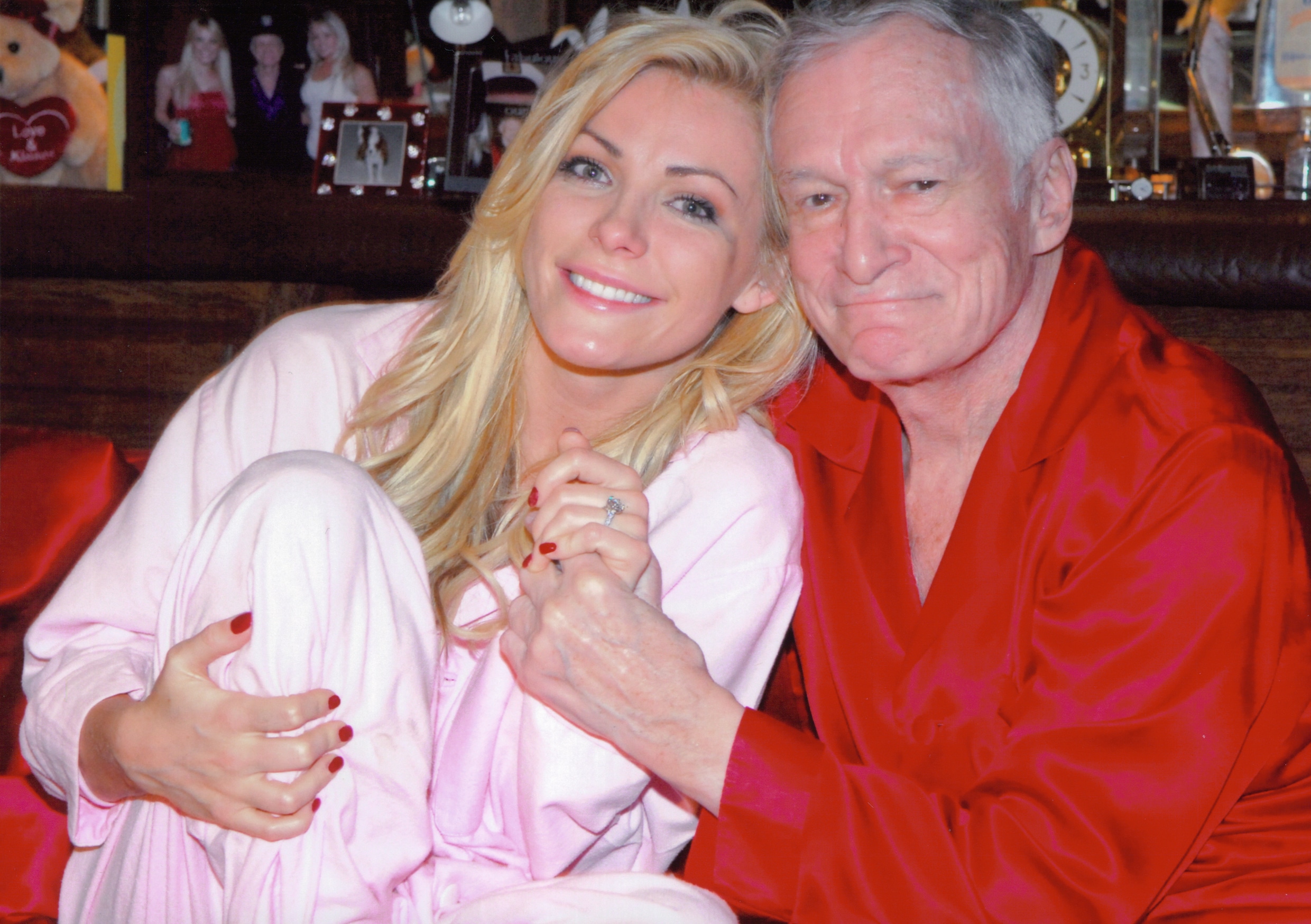 Crystal, de weduwe van Playboy-baas Hugh Hefner: ‘Als ik hem een ...