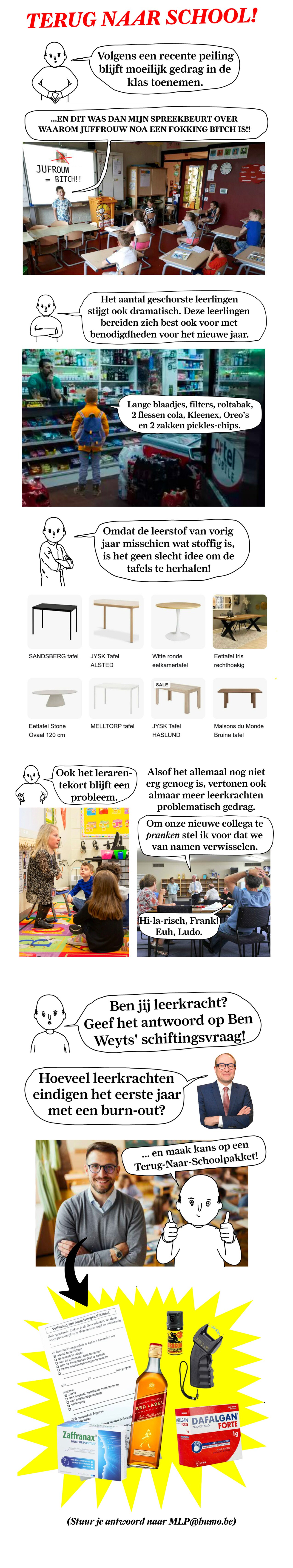 ‘Mijn spreekbeurt gaat over waarom juffrouw Noa een fokking bitch is ...