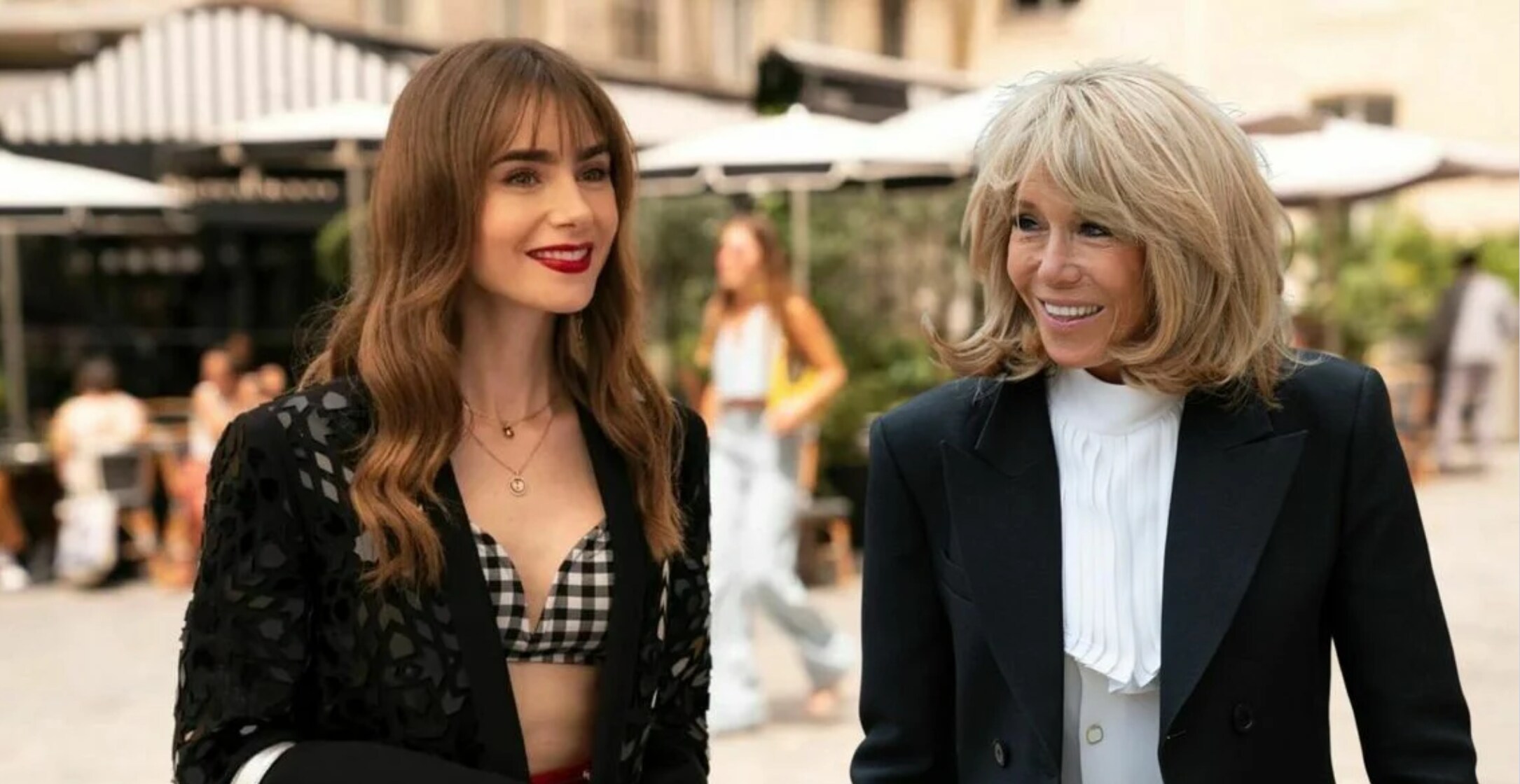 De cameo van Brigitte Macron in ‘Emily in Paris’ is zinloos en zonder ...