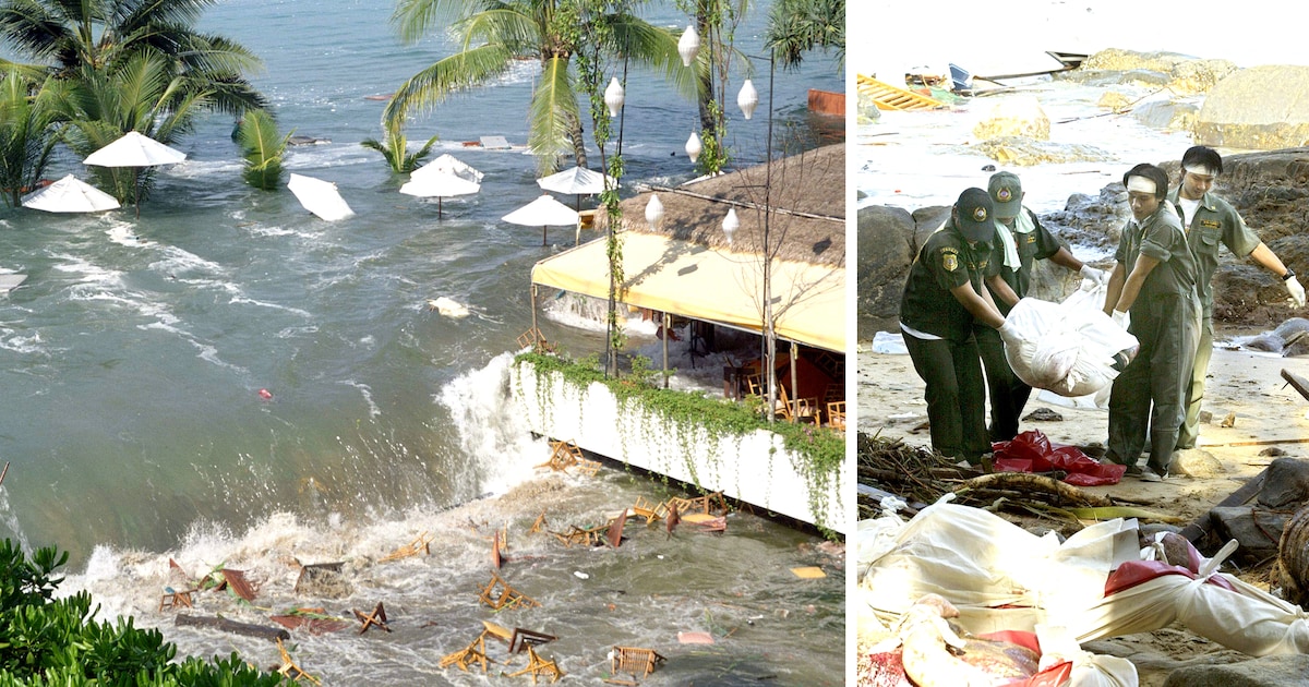 Vier ooggetuigen van de tsunami in de Indische Oceaan: ‘Vanuit hun ligstoelen op het dek maakten ...