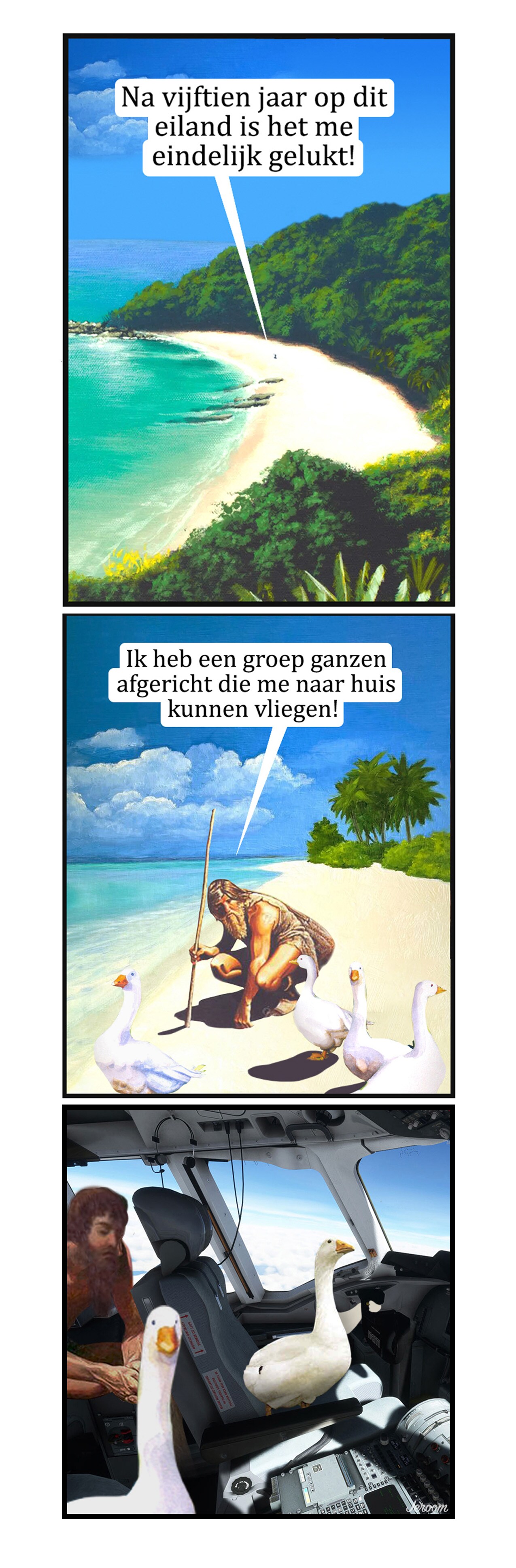 Jeroom: ‘Na vijftien jaar op dit eiland is het me eindelijk gelukt! Ik ...