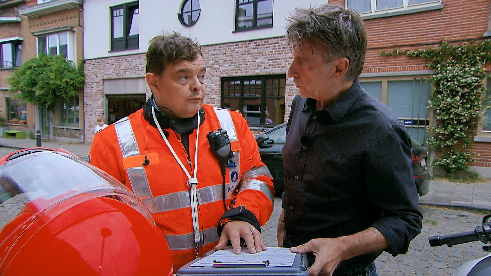 Een aflevering van ‘Alloo bij de verkeerspolitie’ op VTM kan je ...