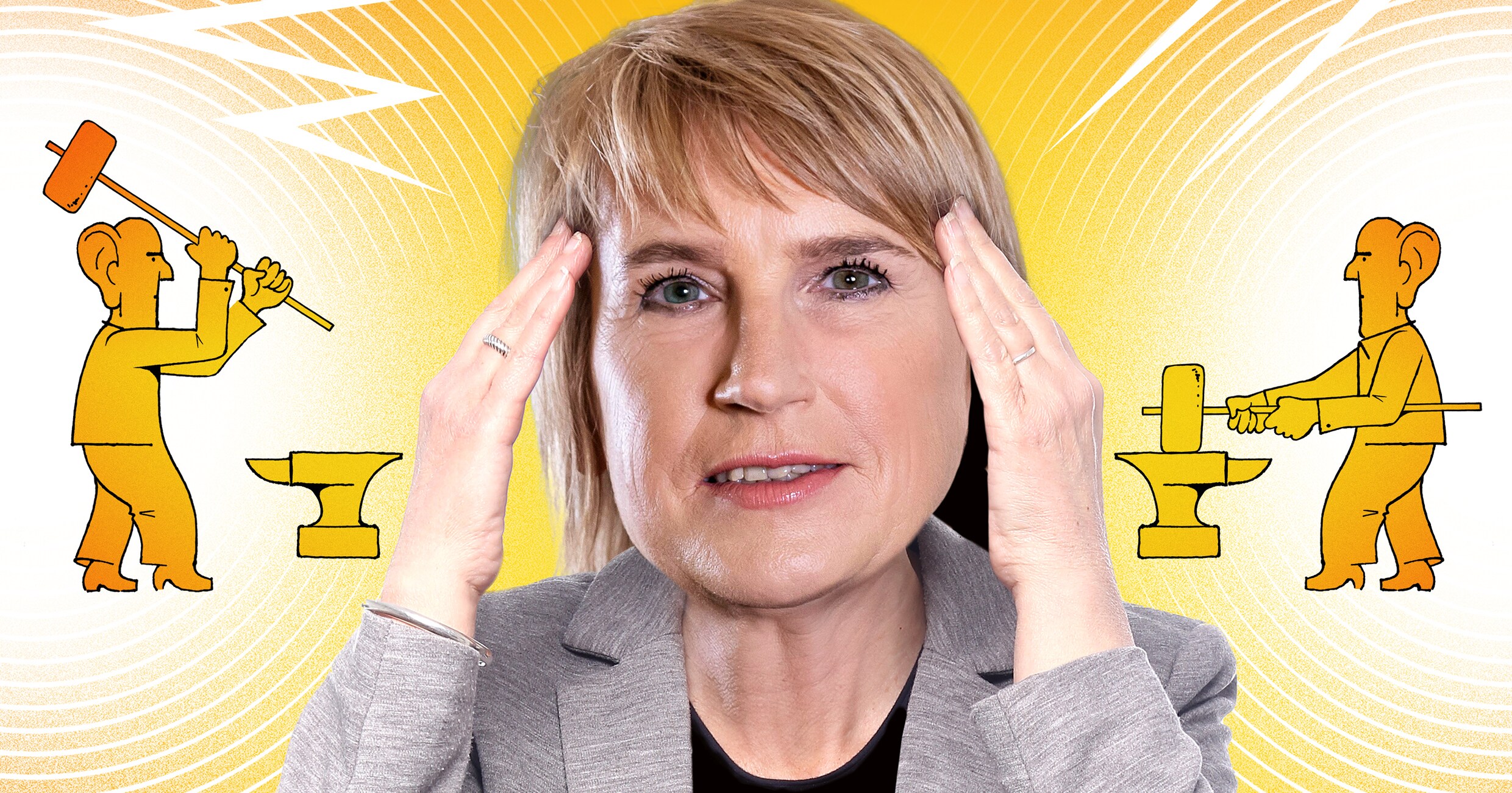 Goedele Devroy hoort constante pieptoon na live-interventie in ‘Het ...