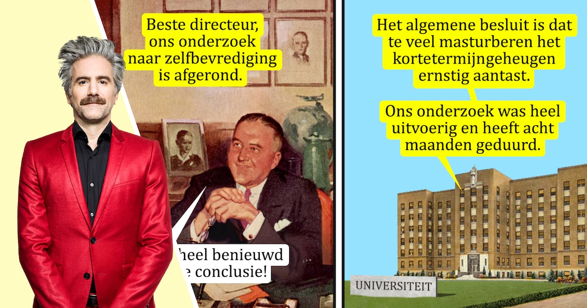 Jeroom: ‘Beste directeur, ons onderzoek naar zelfbevrediging is ...