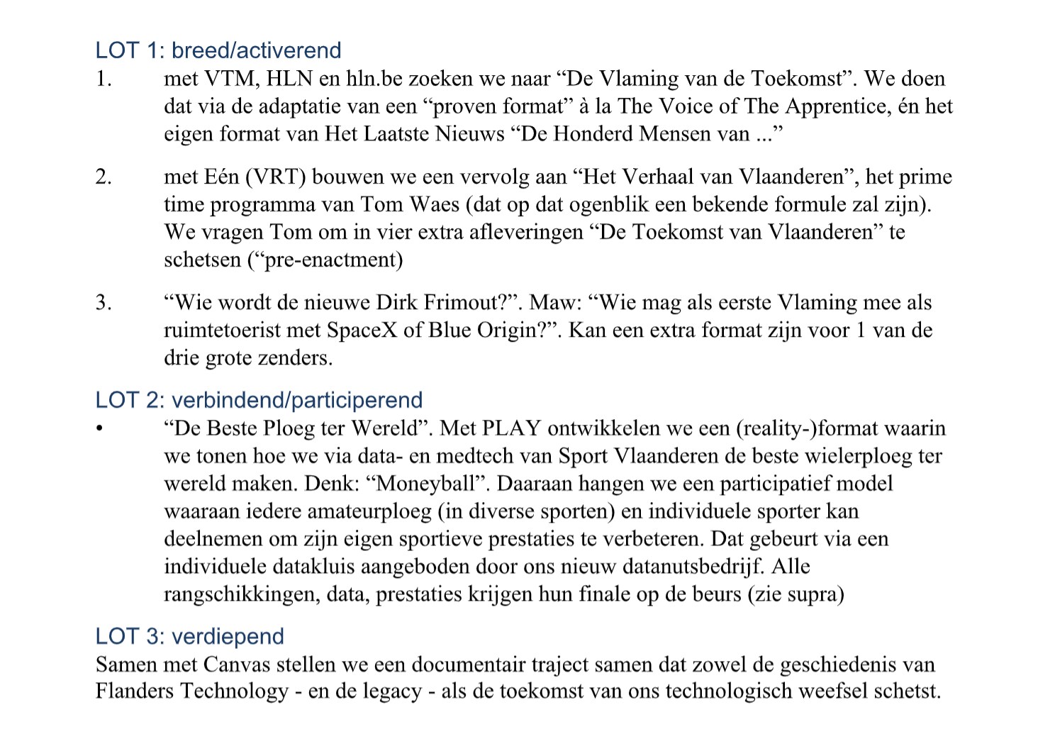 Hoe de VRT programma’s op politieke bestelling maakt: ‘Een verhaallijn ...