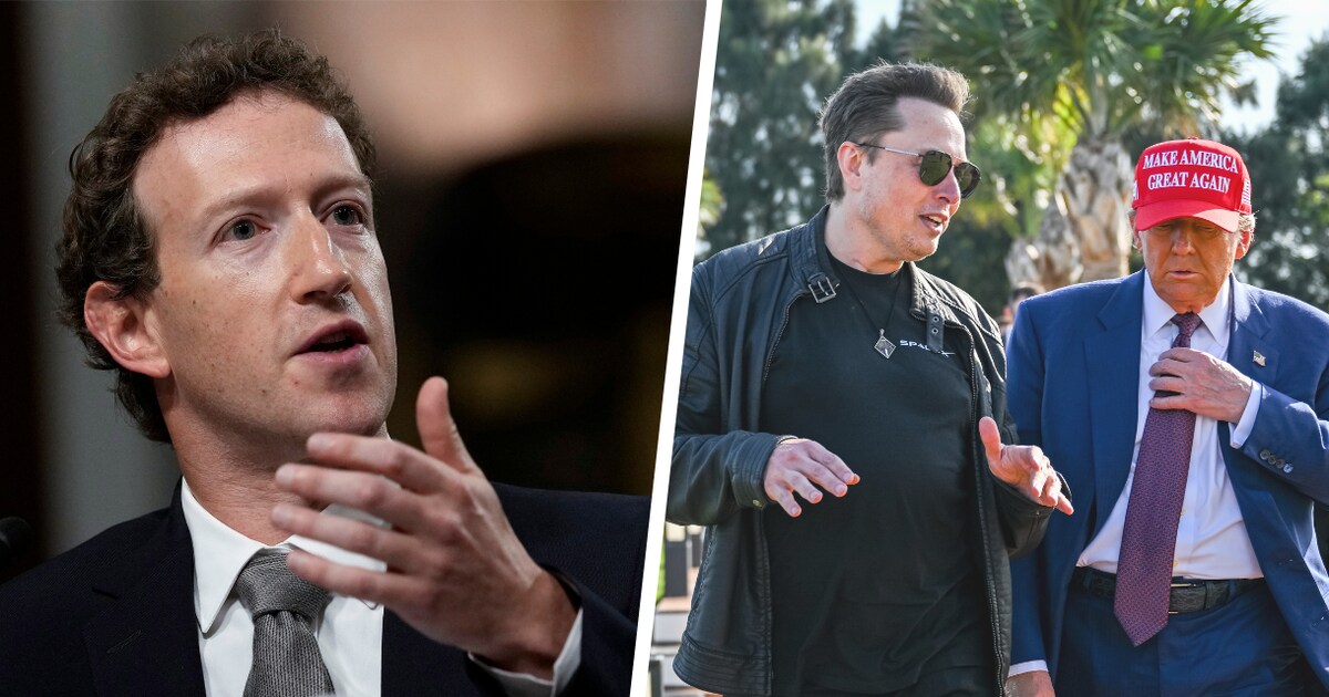Versterkt na Elon Musk ook Mark Zuckerberg het team van Donald Trump ...