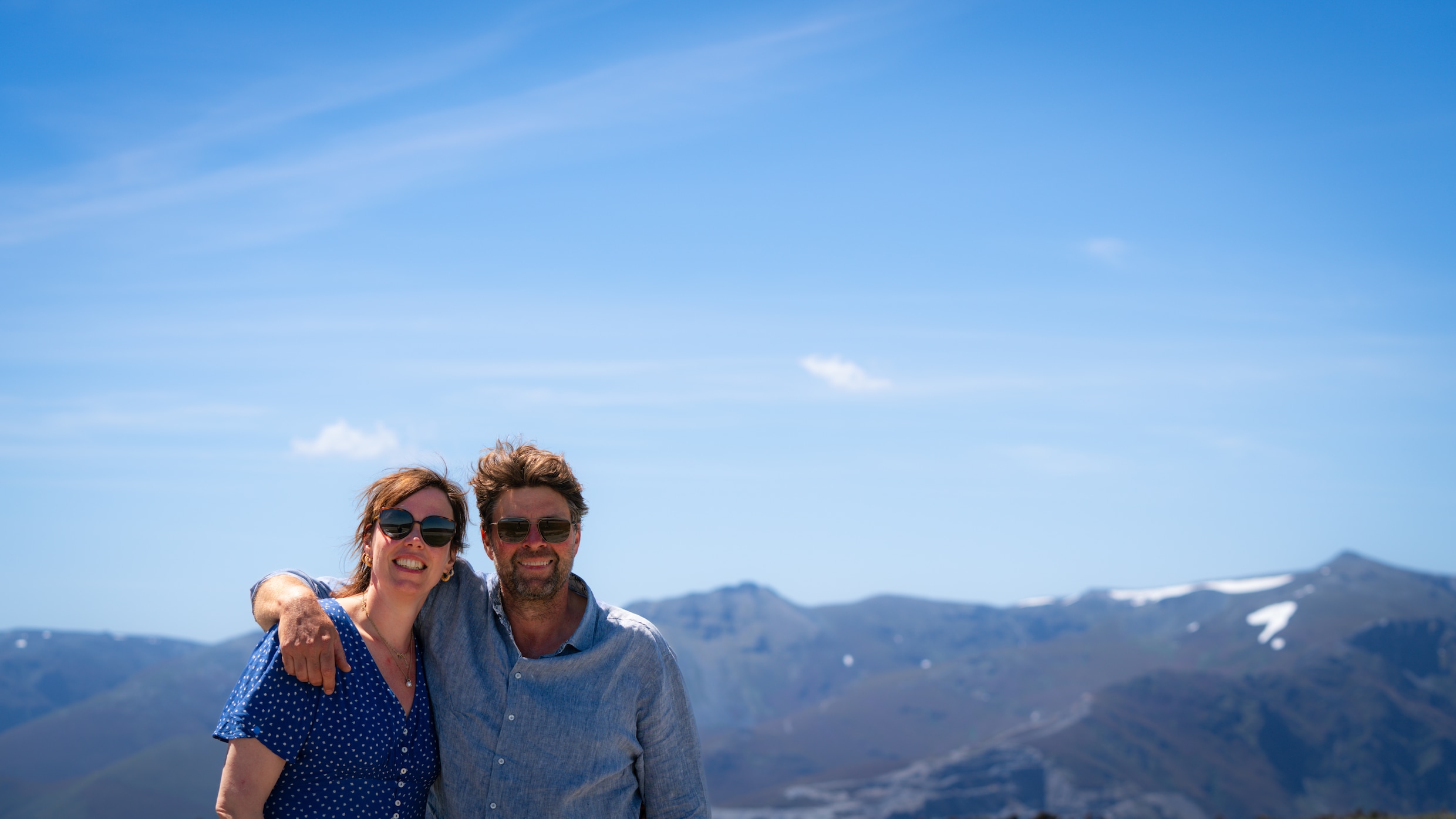 In plaats van Noorwegen te bereiken geraakten Liesa Naert en Wim ...