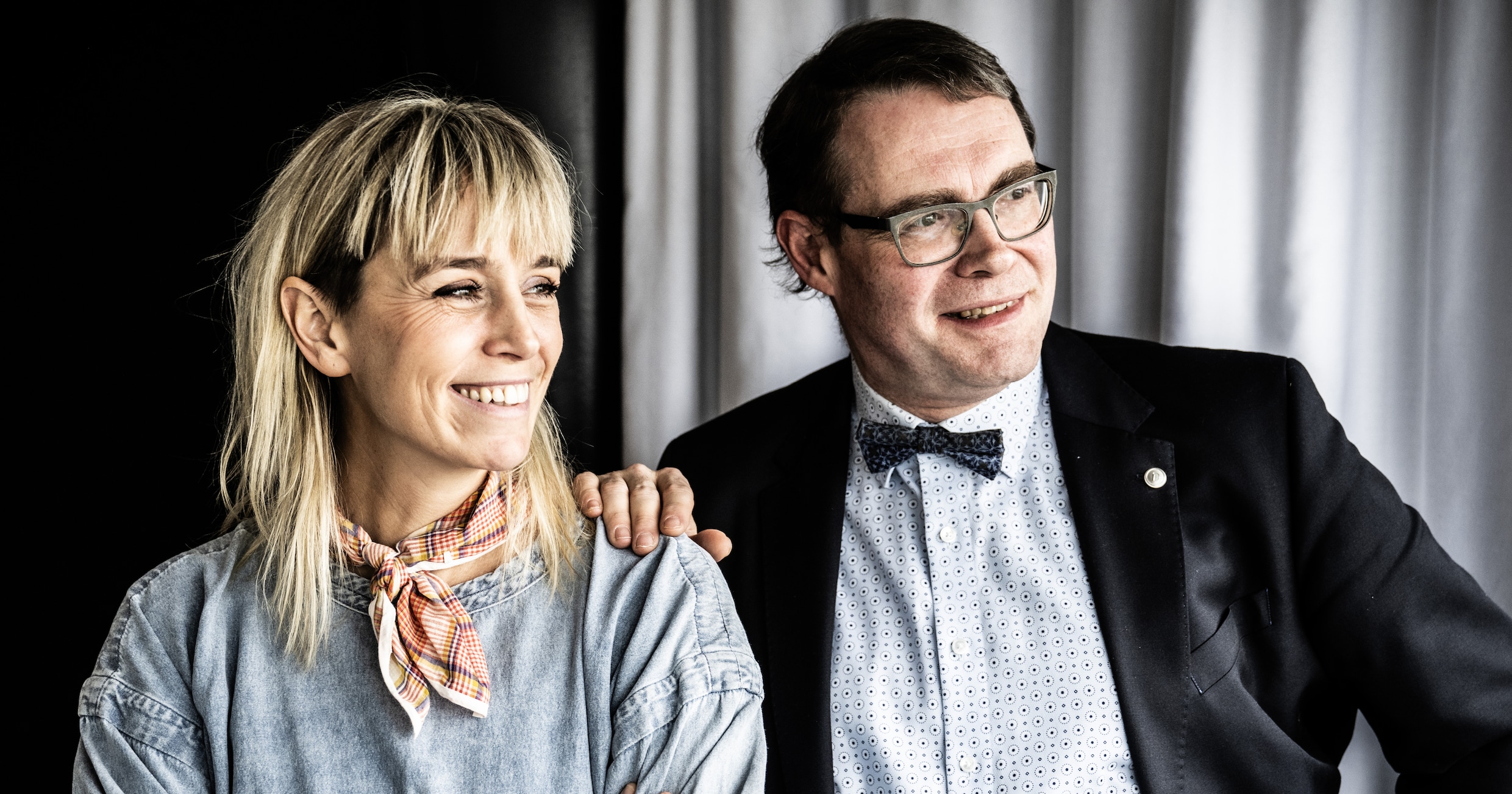 Britt Van Marsenille en plaatsvervangend vrederechter Dieter Vanoutrive lossen ruzies op in ...