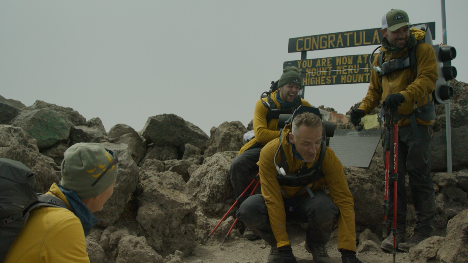 Linde Merckpoel (‘De expeditie: Namibië’) en Xavier Taveirne (‘De ...