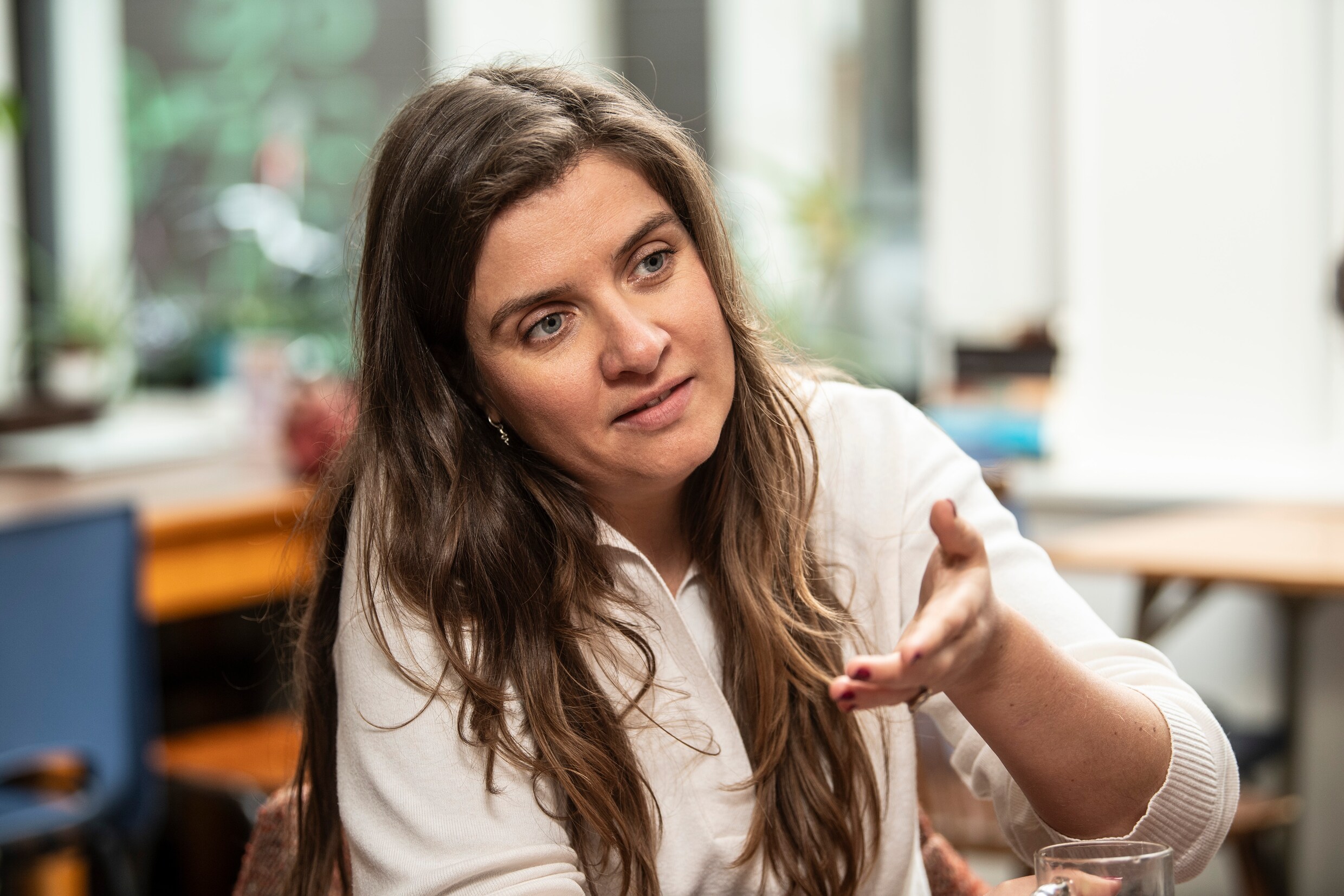 Nele Van Parys, de vriendin van Jos D’Haese (PVDA): ‘Ik ben zó blij dat ...