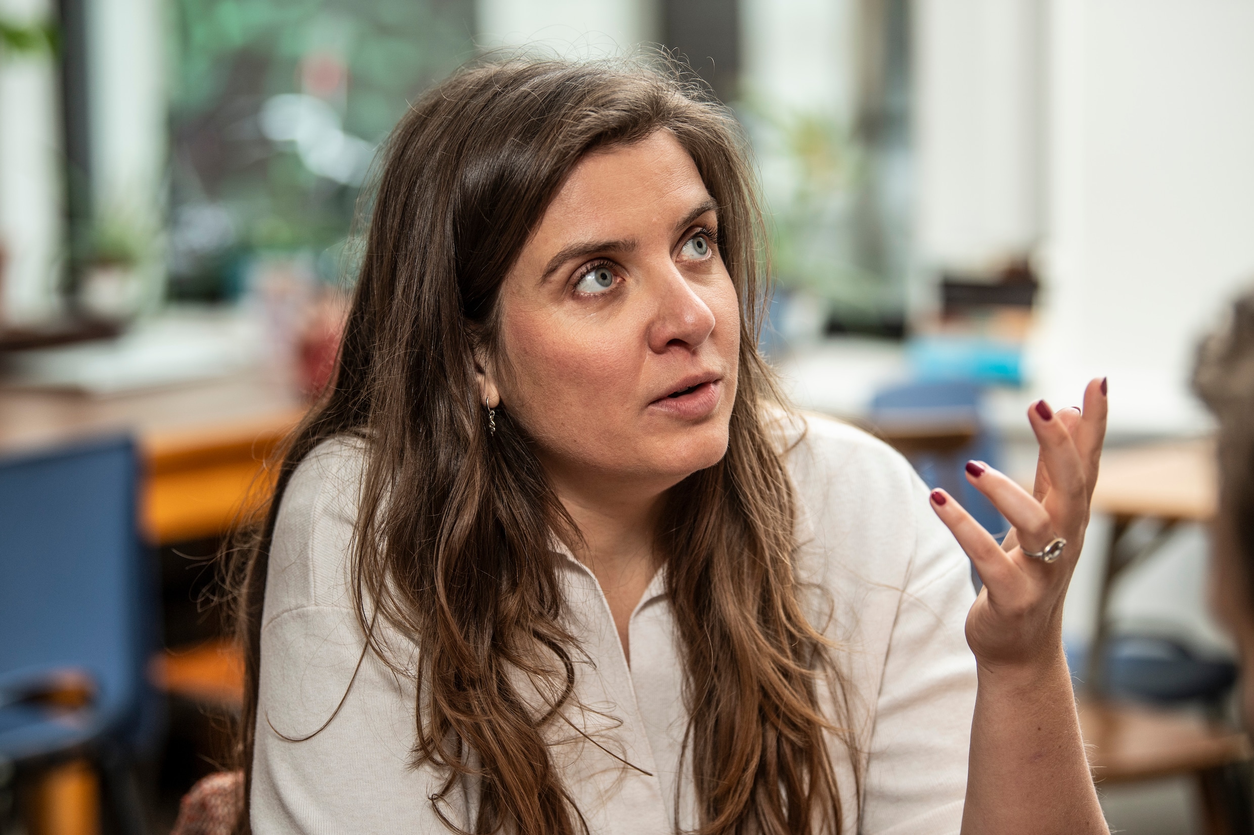 Nele Van Parys, de vriendin van Jos D’Haese (PVDA): ‘Ik ben zó blij dat ...