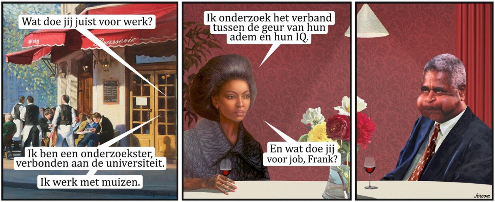 Een klassieker van Jeroom: ‘Ik werk met muizen aan de universiteit ...