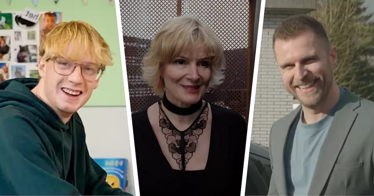 Timon Verbeeck, Pascale Platel en Vincent Voeten in ‘Man bijt hond ...