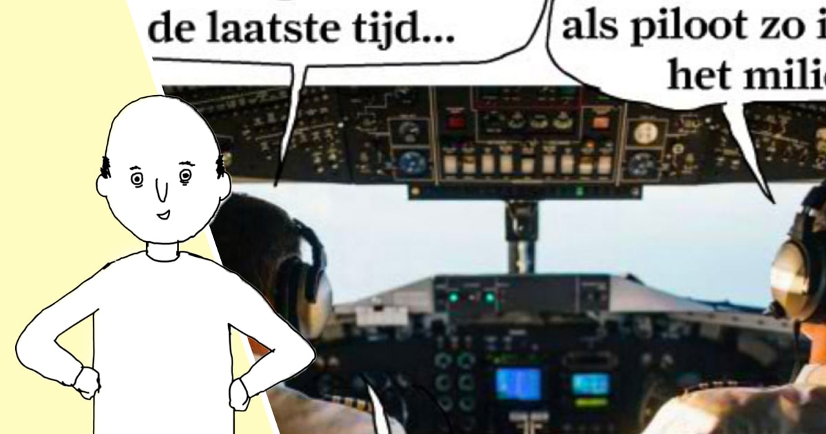 Deze piloot heeft last van vliegschaamte: ‘Is het niet problematisch ...