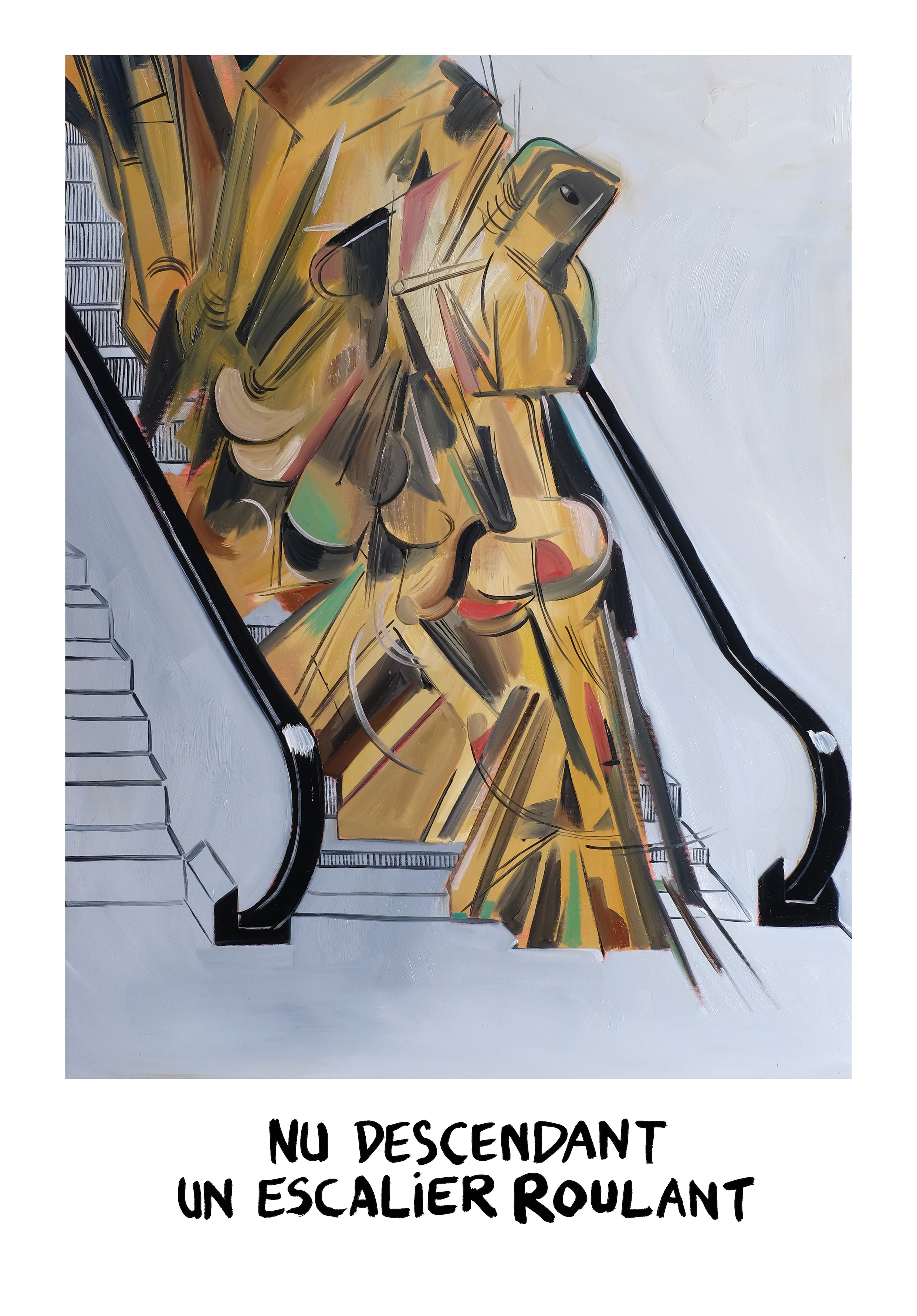 Nu descendant un escalier roulant | Humo: The Wild Site