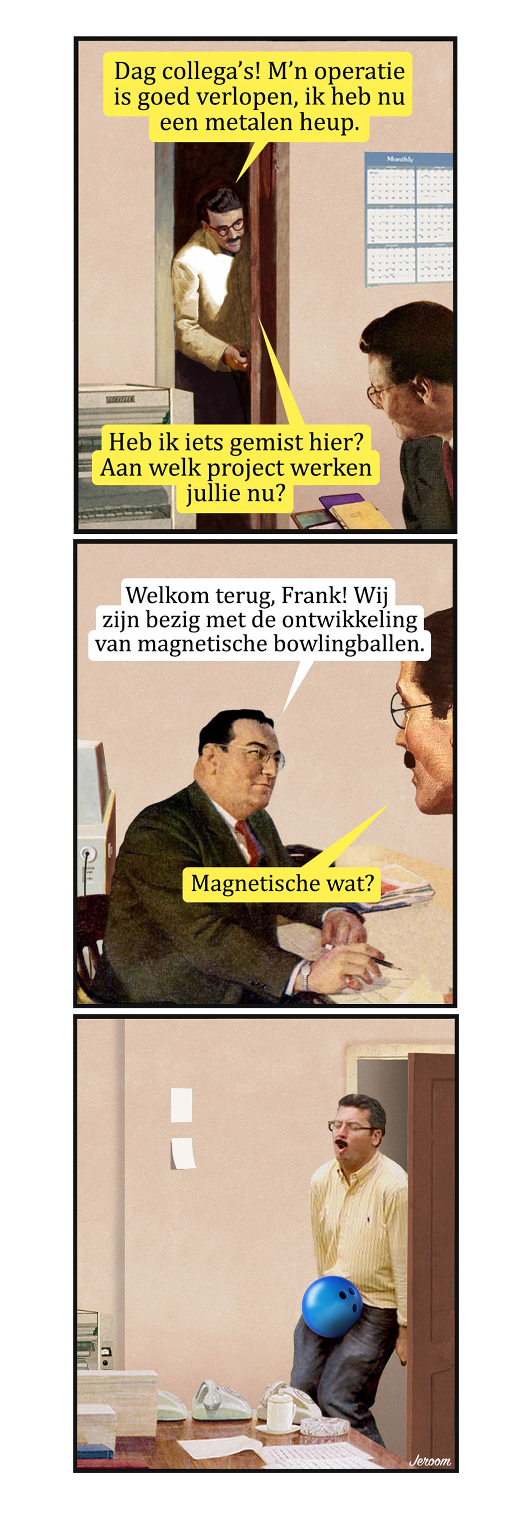 De beste 10 cartoons van Jeroom van 2025! ‘Zin om naar de slaapkamer te ...