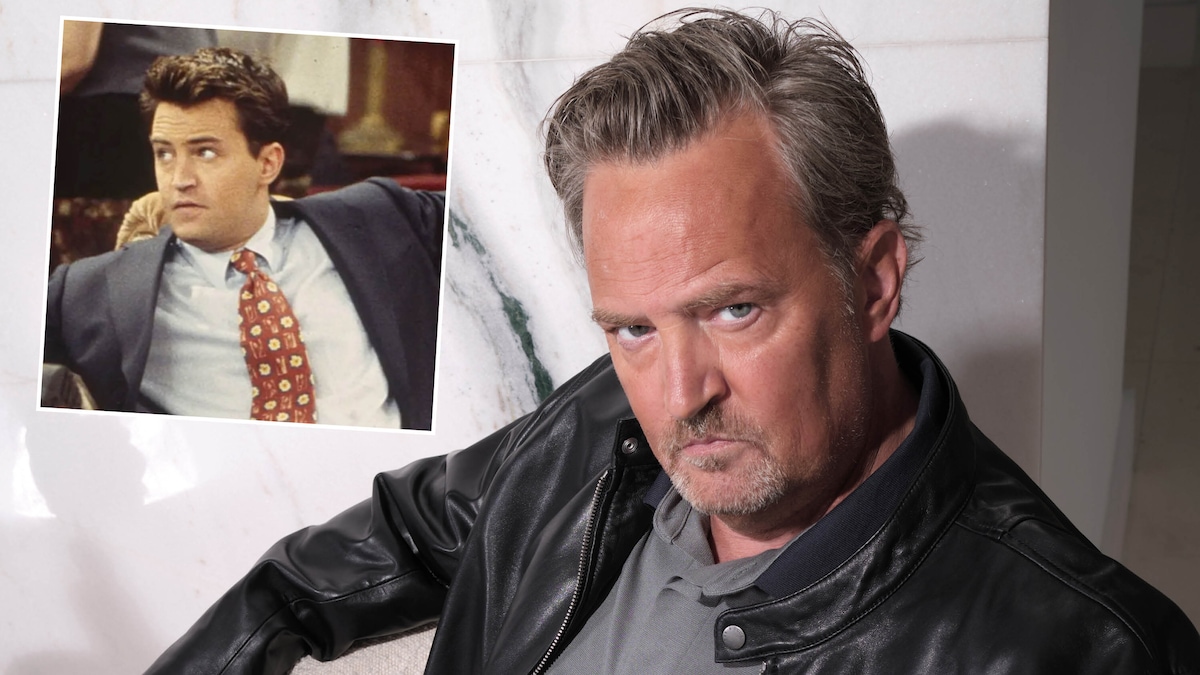 Matthew Perry Vrienden Gewicht Matthew Perry Looks Dishevelled In Rare