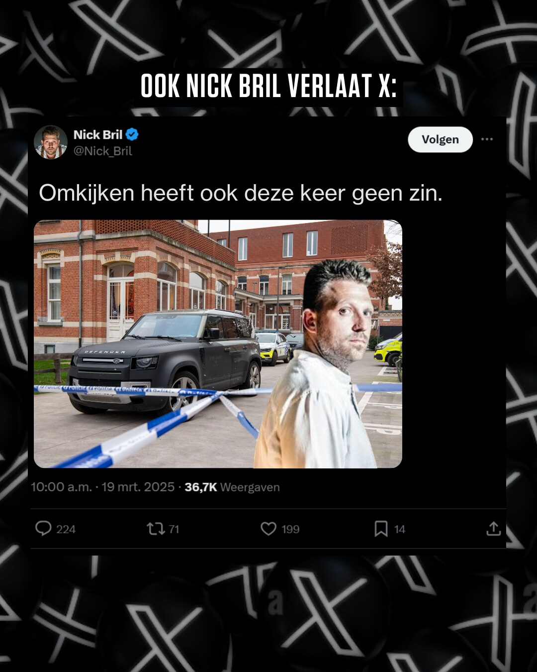 Net als De Lijn verlaten ook Nick Bril, Charlotte de Witte en Siegfried ...