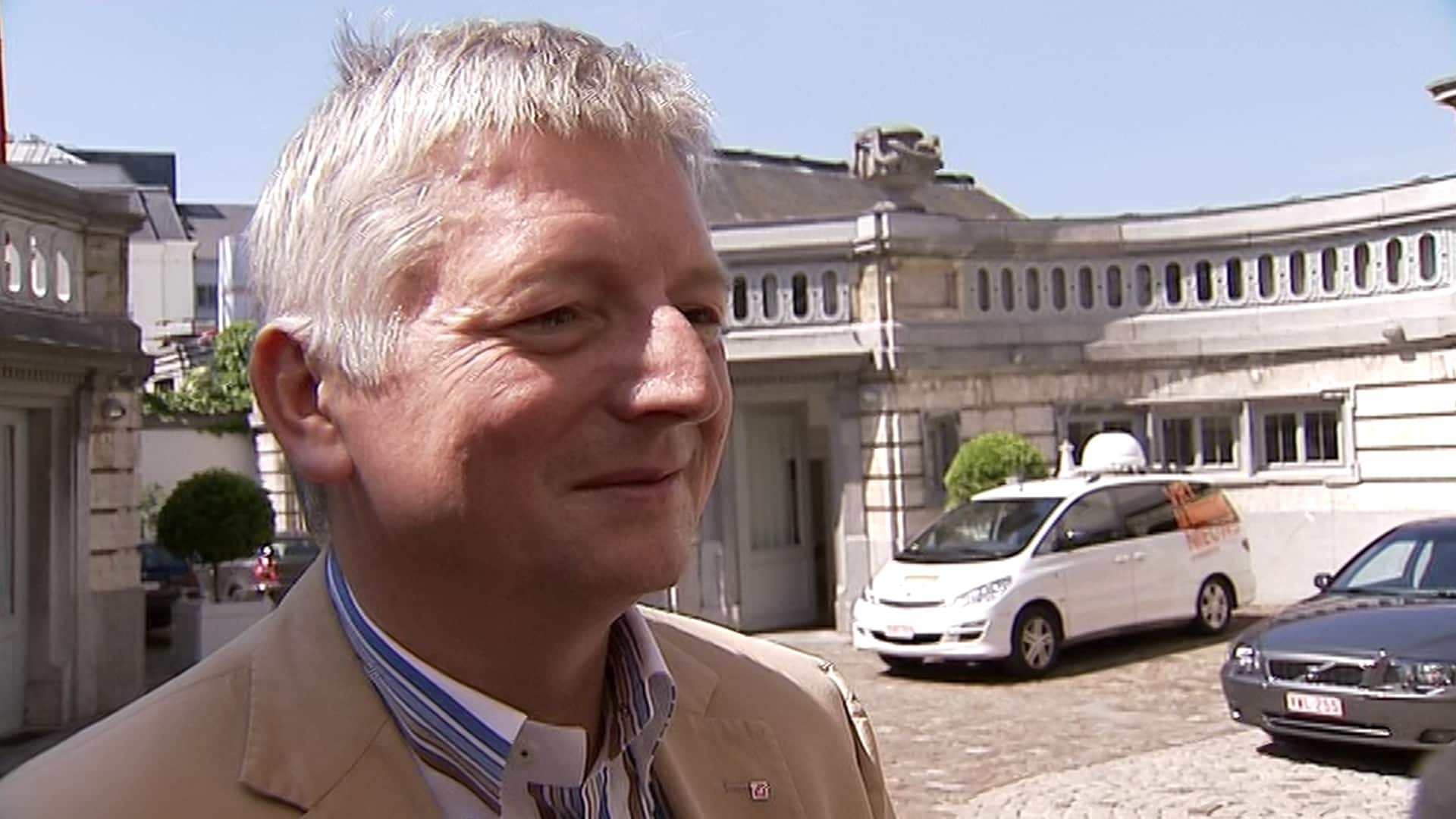 Steve Stevaert keek naar hem op en binnen de socialistische partij was ...