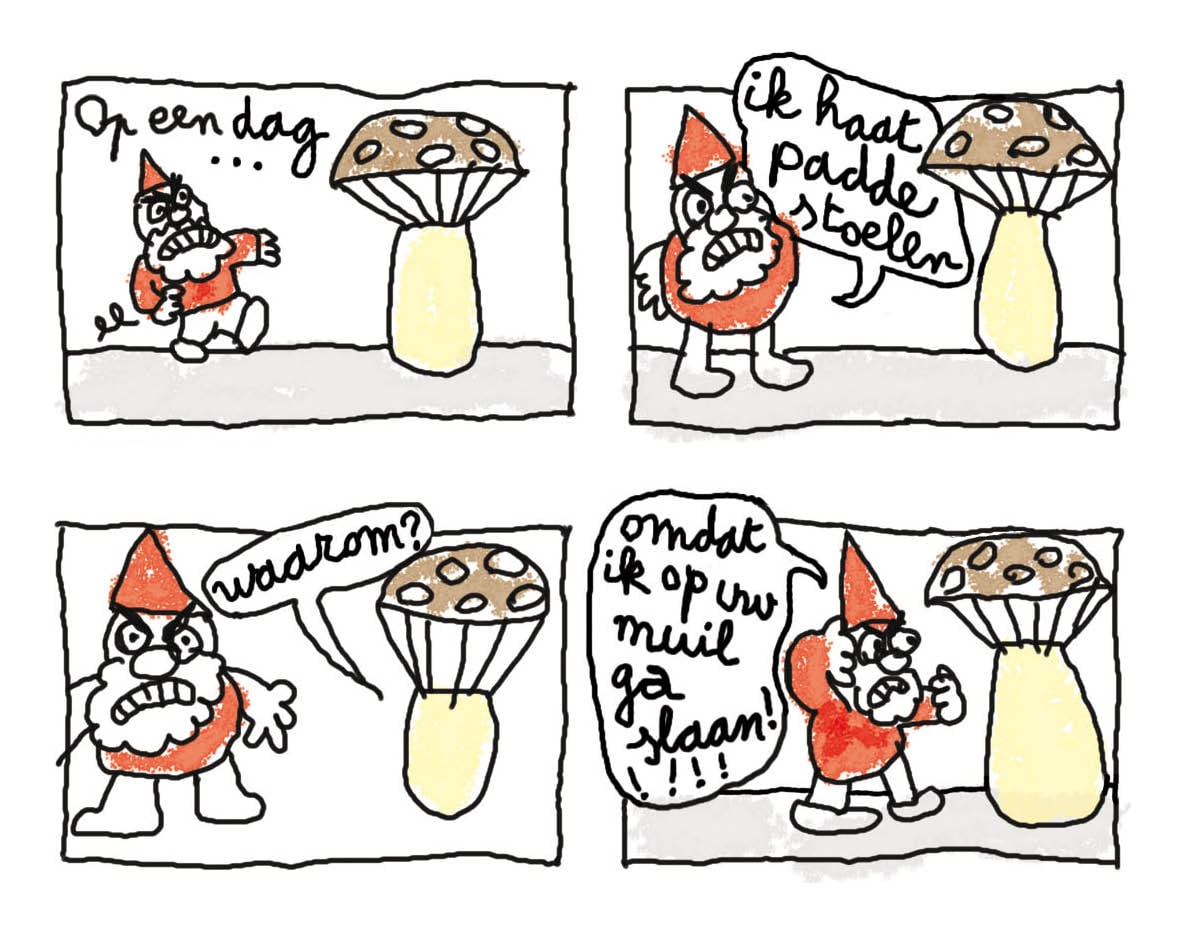 Kabouter Wesley: ‘Ik haat paddestoelen, omdat ik op uw muil ga slaan ...