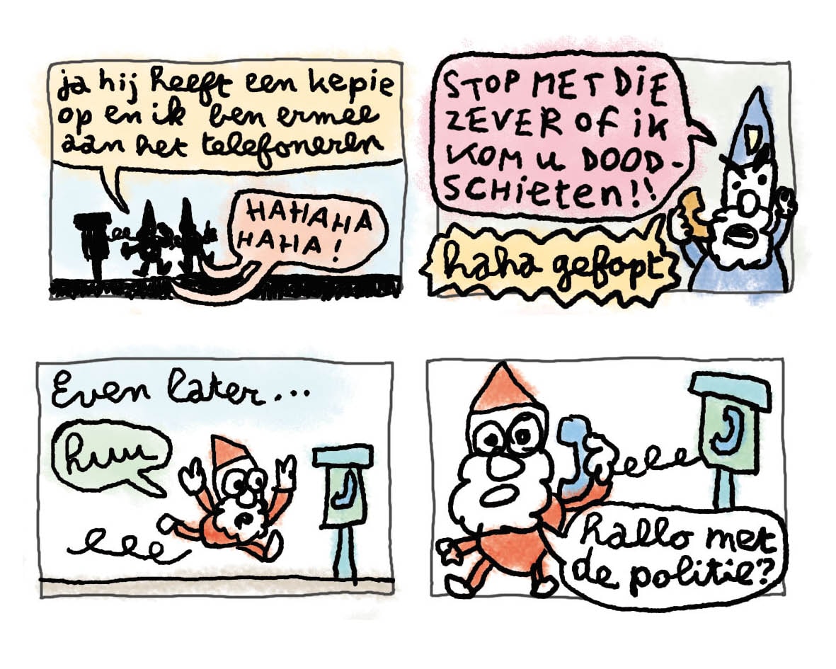 Kabouter Wesley belt de politie: ‘Er zijn twee beren ontsnapt uit de ...