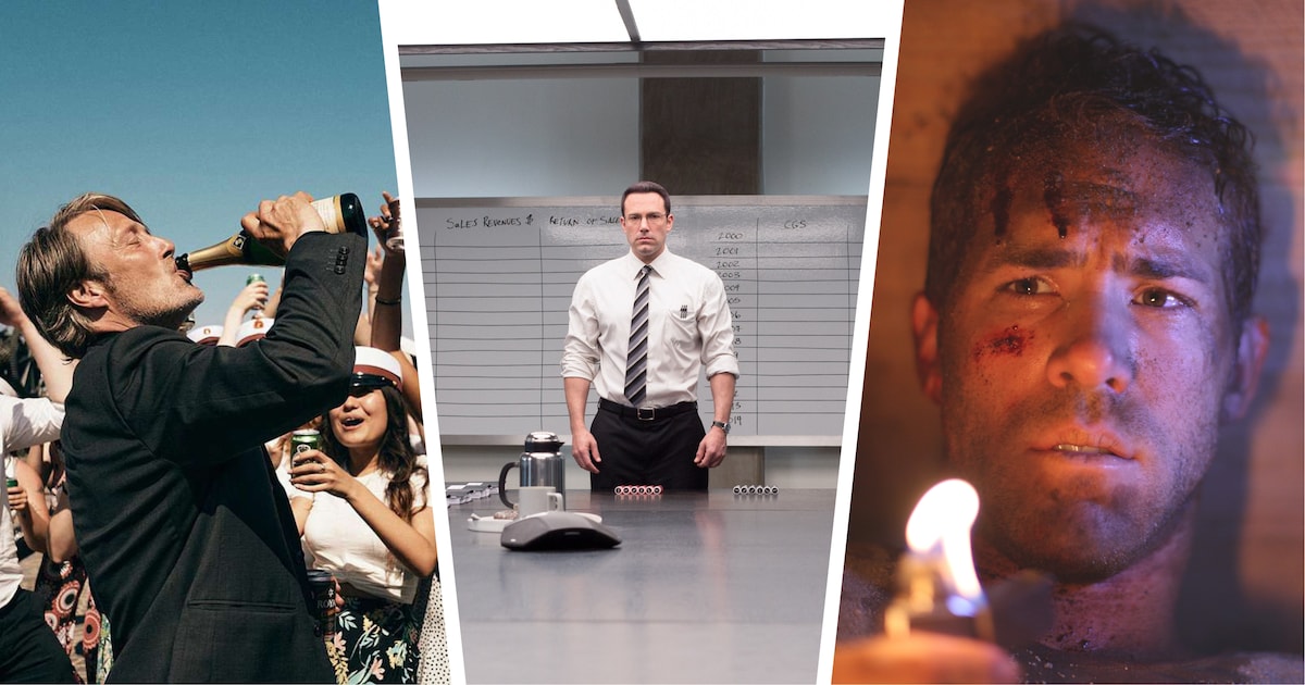 Mads Mikkelsen aan de fles, Ben Affleck als boekhouder en Ryan Reynolds onder de grond: deze ...