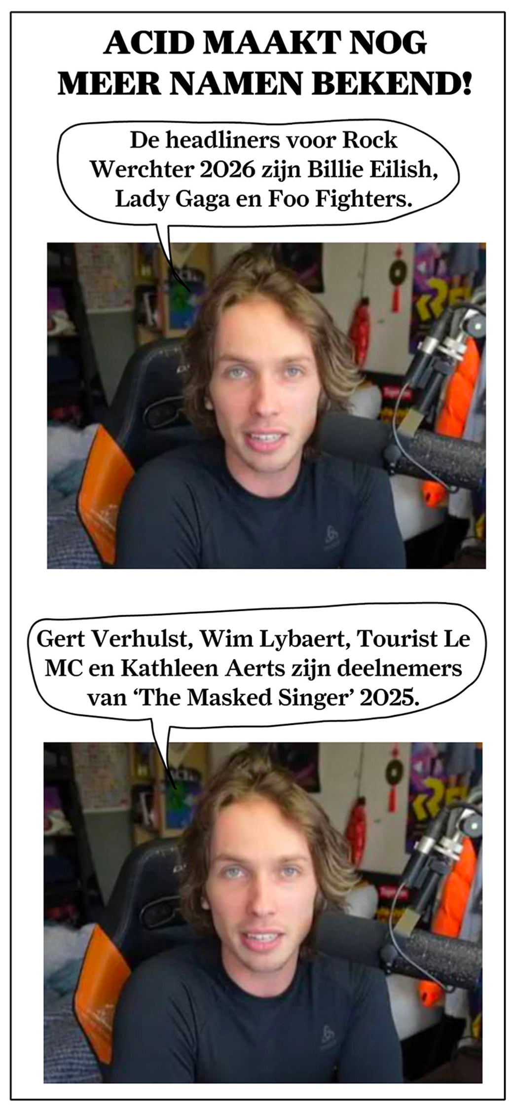 Breaking: Acid maakt nog meer namen bekend! Gert Verhulst en Kathleen ...