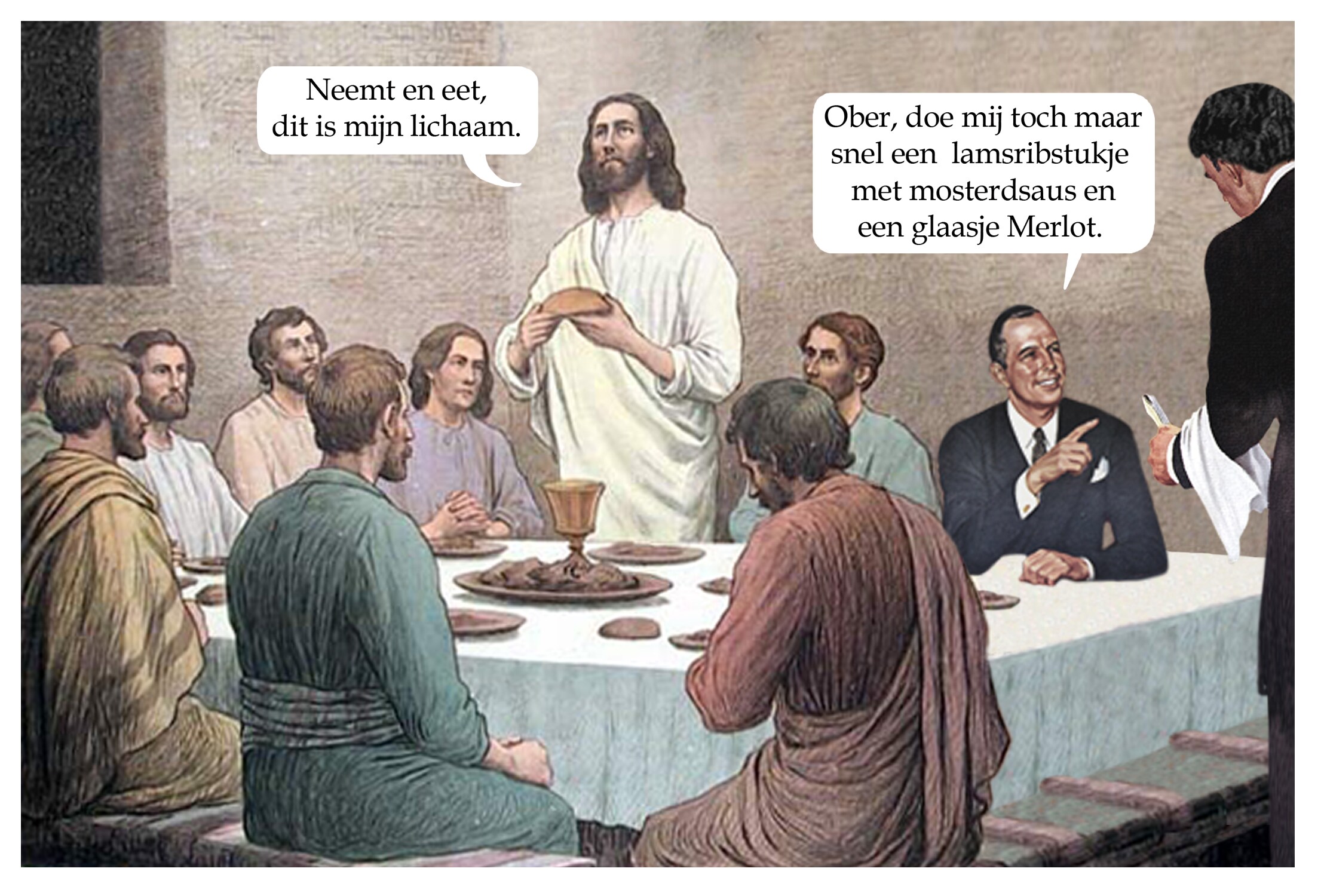 Jeroom viert Goede Vrijdag met de beste cartoons over Jezus: ‘Je mag ...