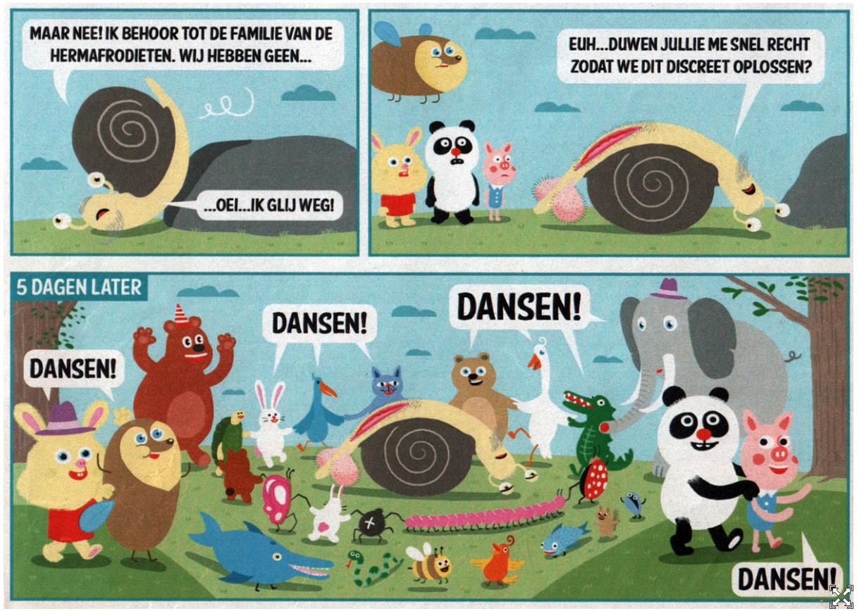 Jeroom en het Knuffelbos vieren de Internationale Dag van de Dans ...