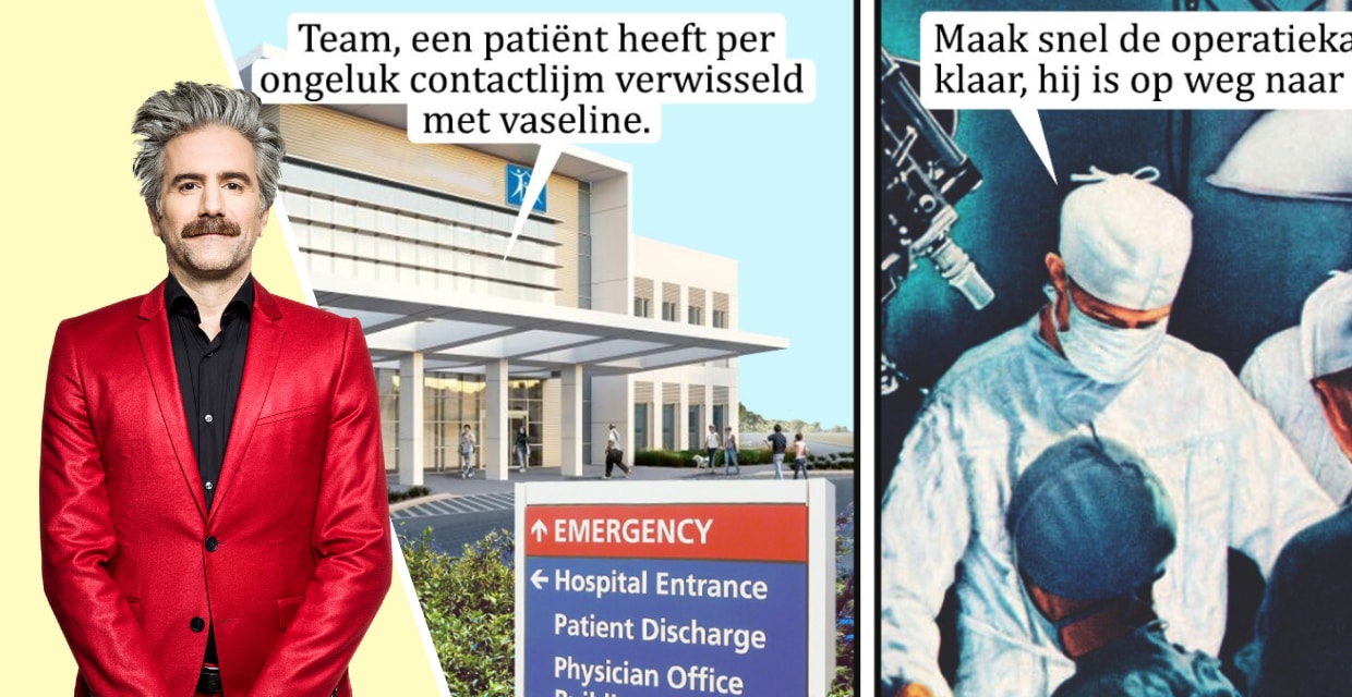 Een klassieker van Jeroom: ‘Een patiënt heeft per ongeluk de ...