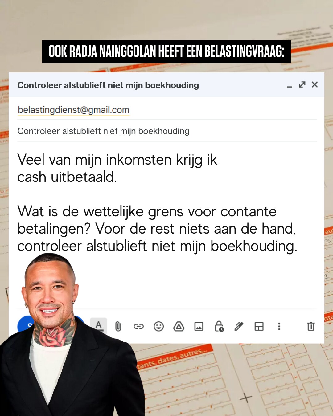 Gert Verhulst, Eric Goens en Wout Bru zitten met een vraag over hun belastingen: ‘Die twee ...