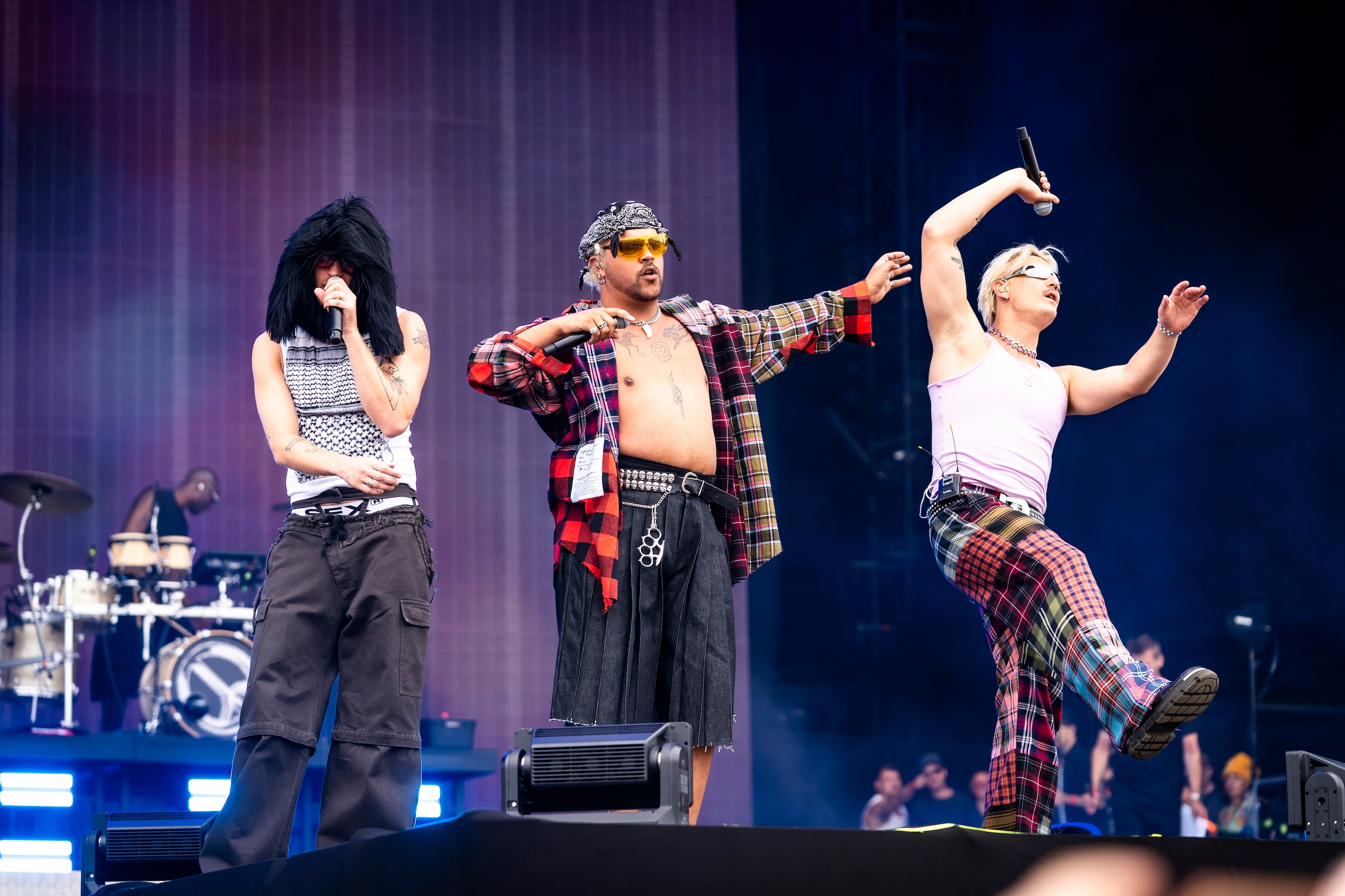 Op Rock Werchter baatte Goldband een wagenpark uit met uitsluitend ...
