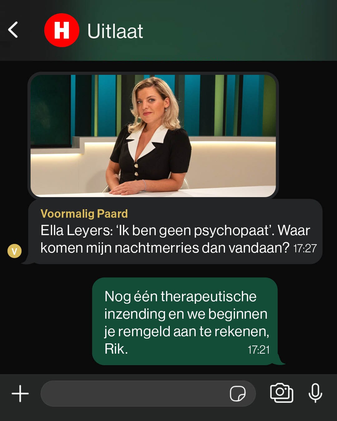 Lesley-Ann Poppe gaat zélf bij haar deurwaarder langs en Rik Verheye komt nog één keer terug op ...