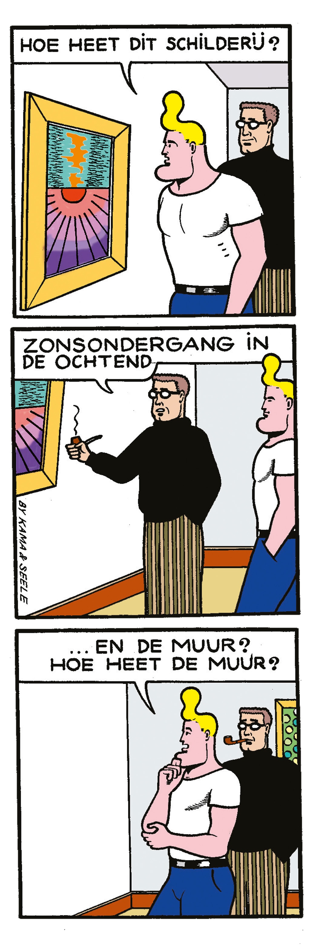 Een klassieker van Cowboy Henk: ‘Hoe heet dit schilderij?’ | Humo: The ...