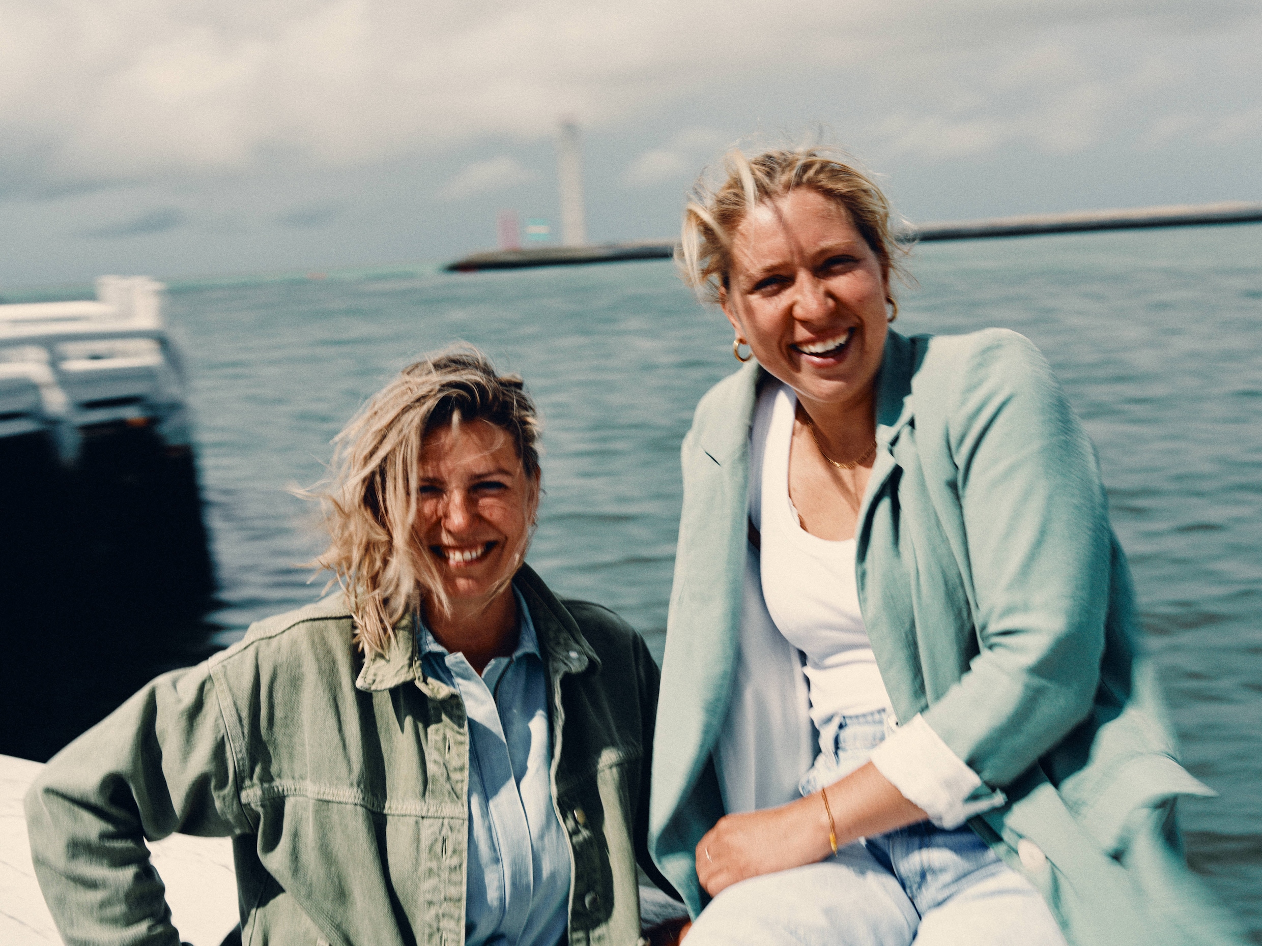 Patissier Sarah Renson en sommelier Shannah Zeebroek, juryleden in het ...