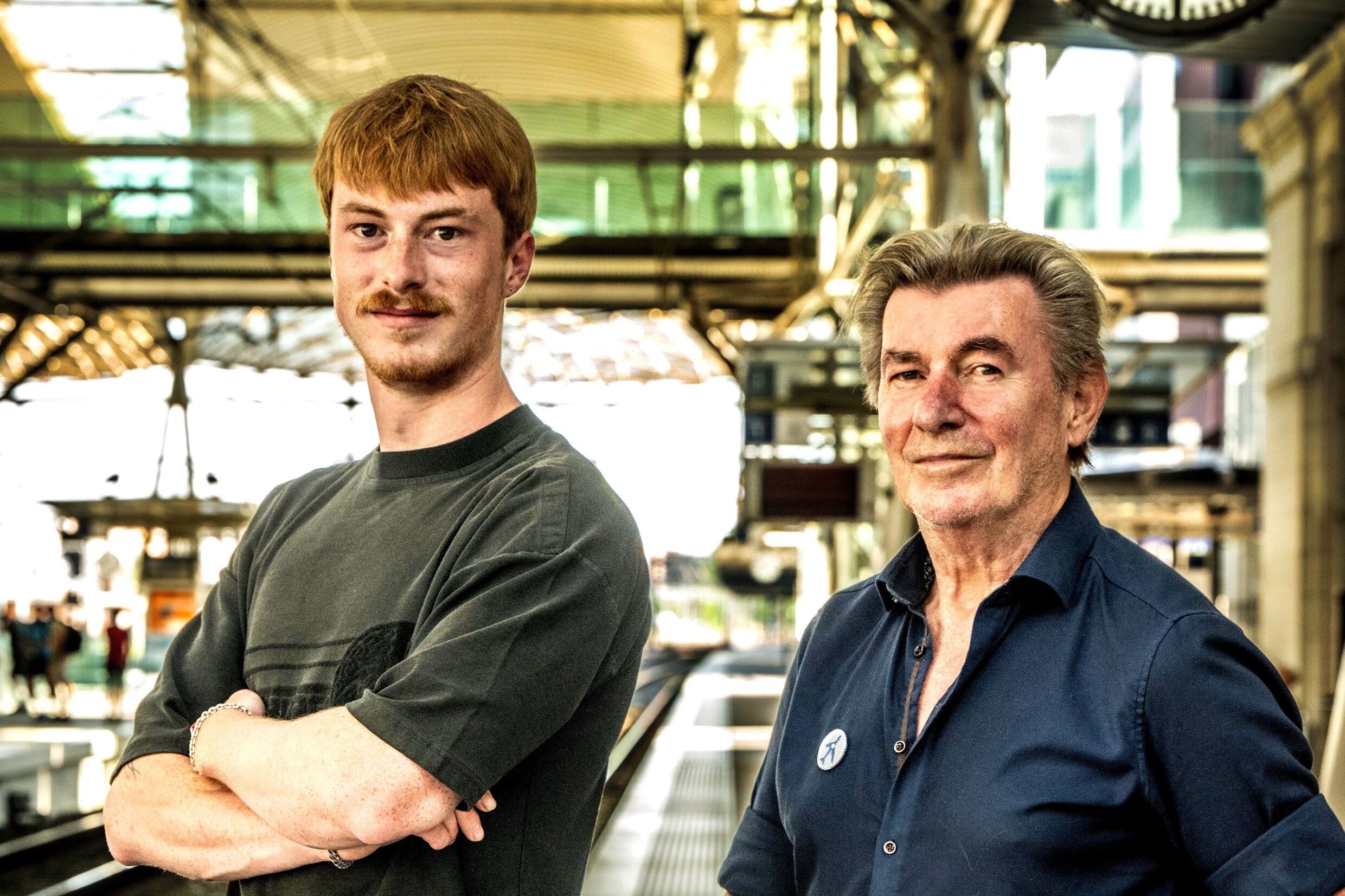 Lars (21), zoon van Paul Michiels: ‘Papa grapt weleens dat hij een ...