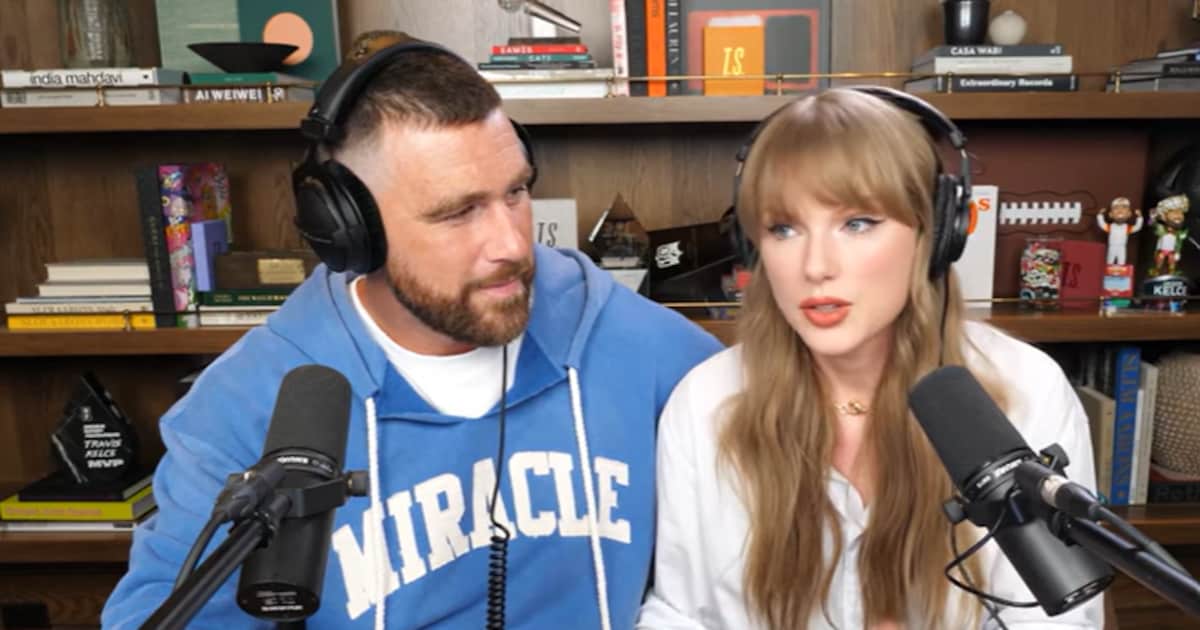 Swifties in extase: het virale verrassingsinterview van Taylor Swift in ...