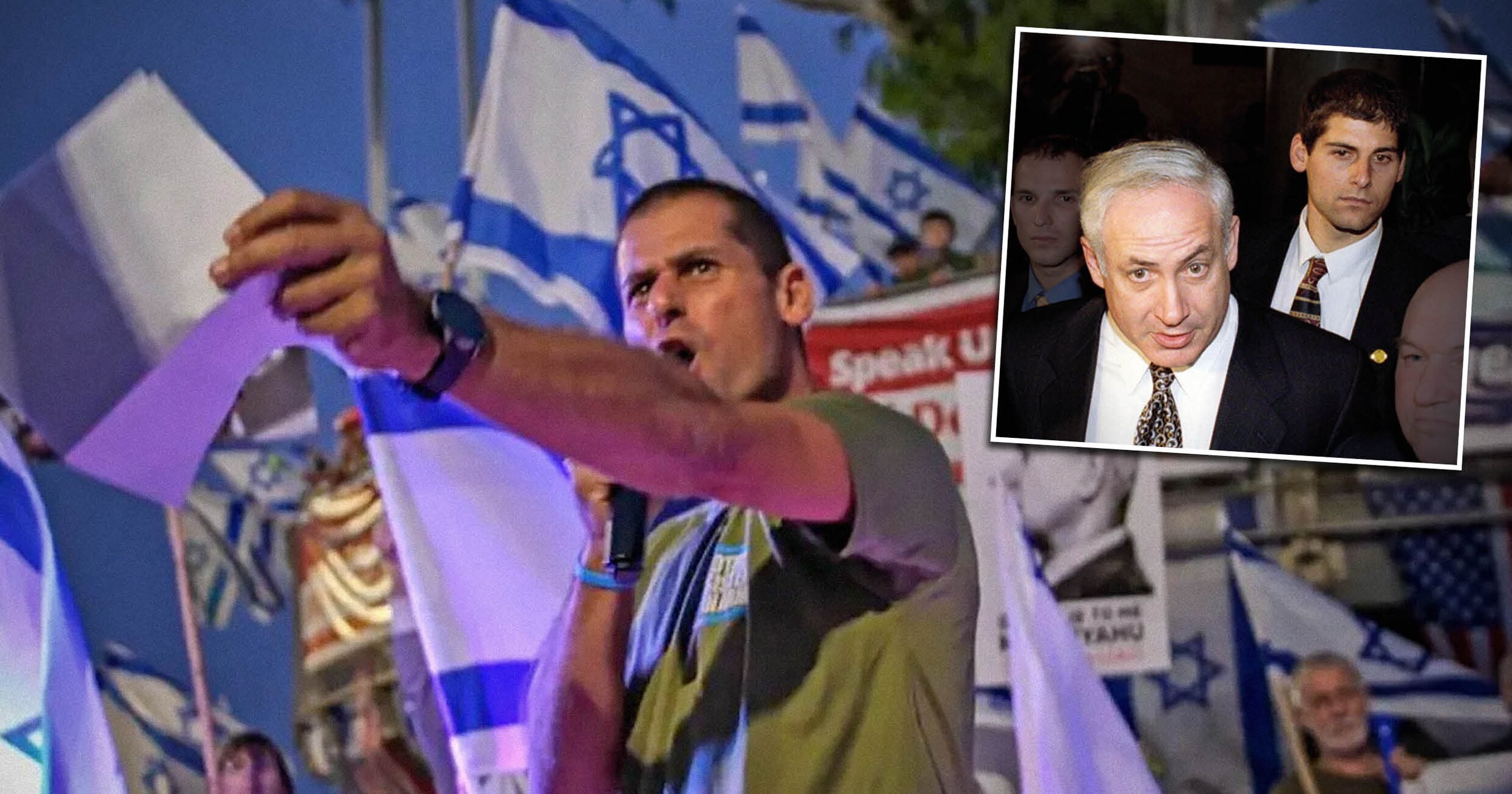 Ami Dror, de oud-lijfwacht van Israëlisch premier Benjamin Netanyahu ...