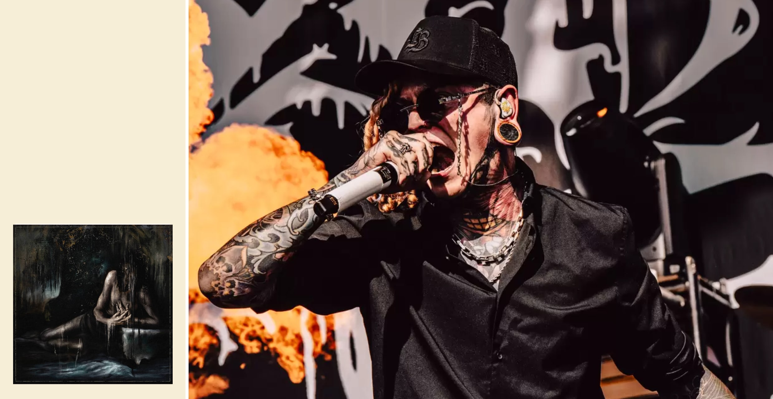 Zelfs onze gitzwarte maag is niet bestand tegen de nieuwe Lorna Shore ...