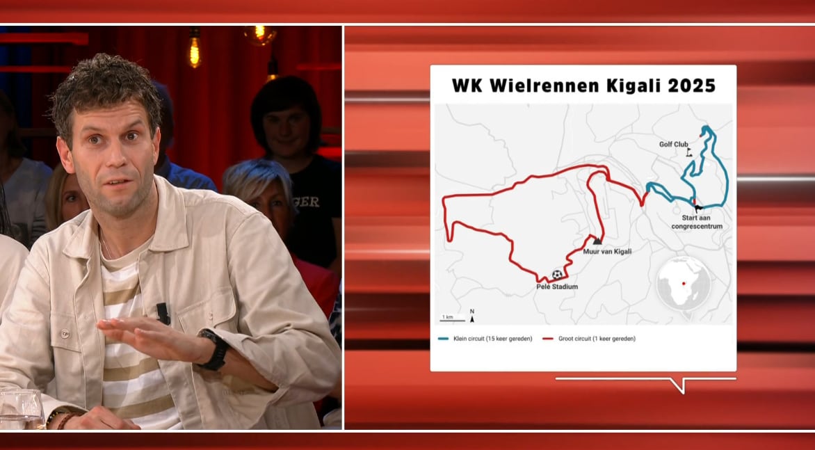 Michael Van Peel was zichtbaar geërgerd door de eerste vraag van Bart ...