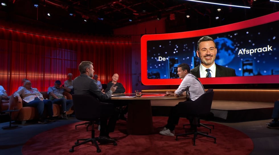 Michael Van Peel was zichtbaar geërgerd door de eerste vraag van Bart ...