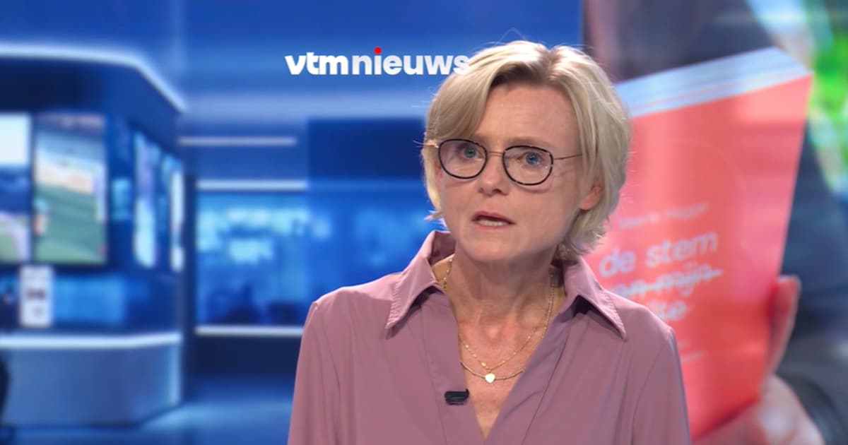 Veerle Hegge kwam Cathérine Moerkerke in ‘VTM nieuws’ geen plichtmatig ...